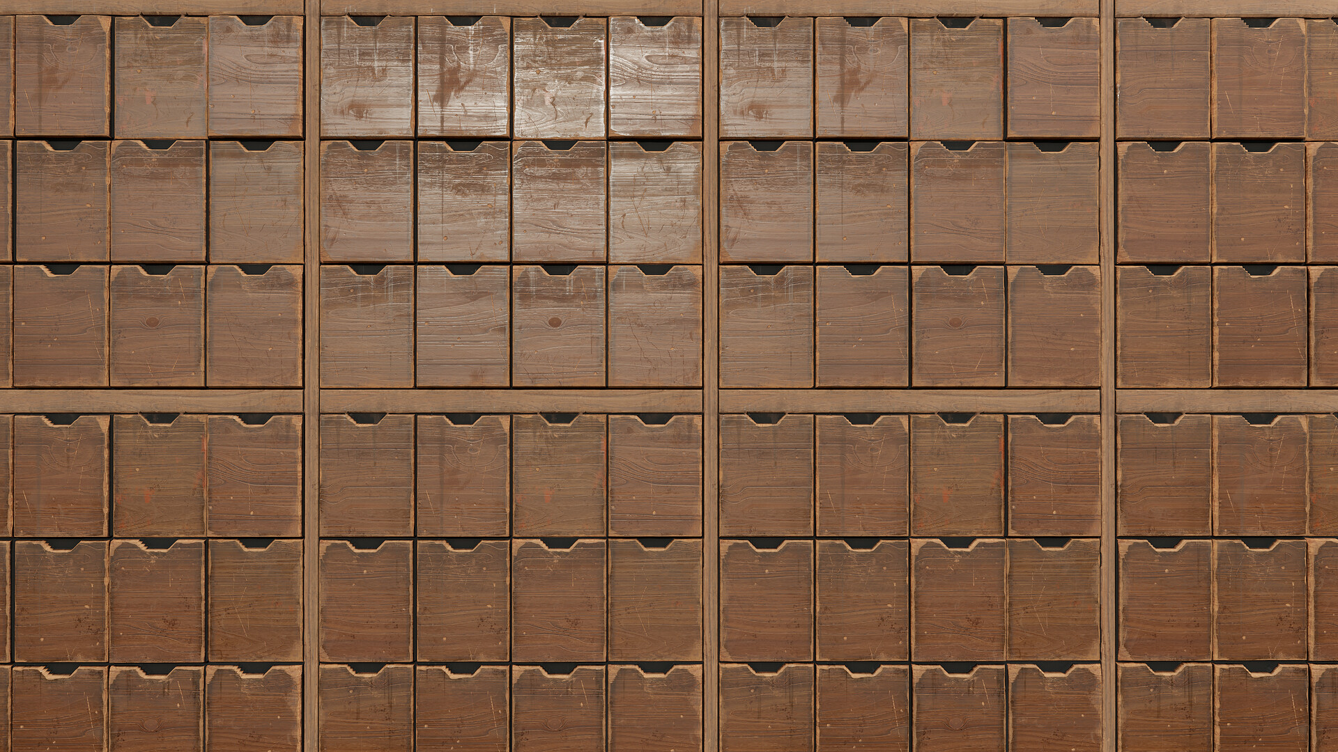 Constantine Mountain - stylized apothecary drawers （材质）