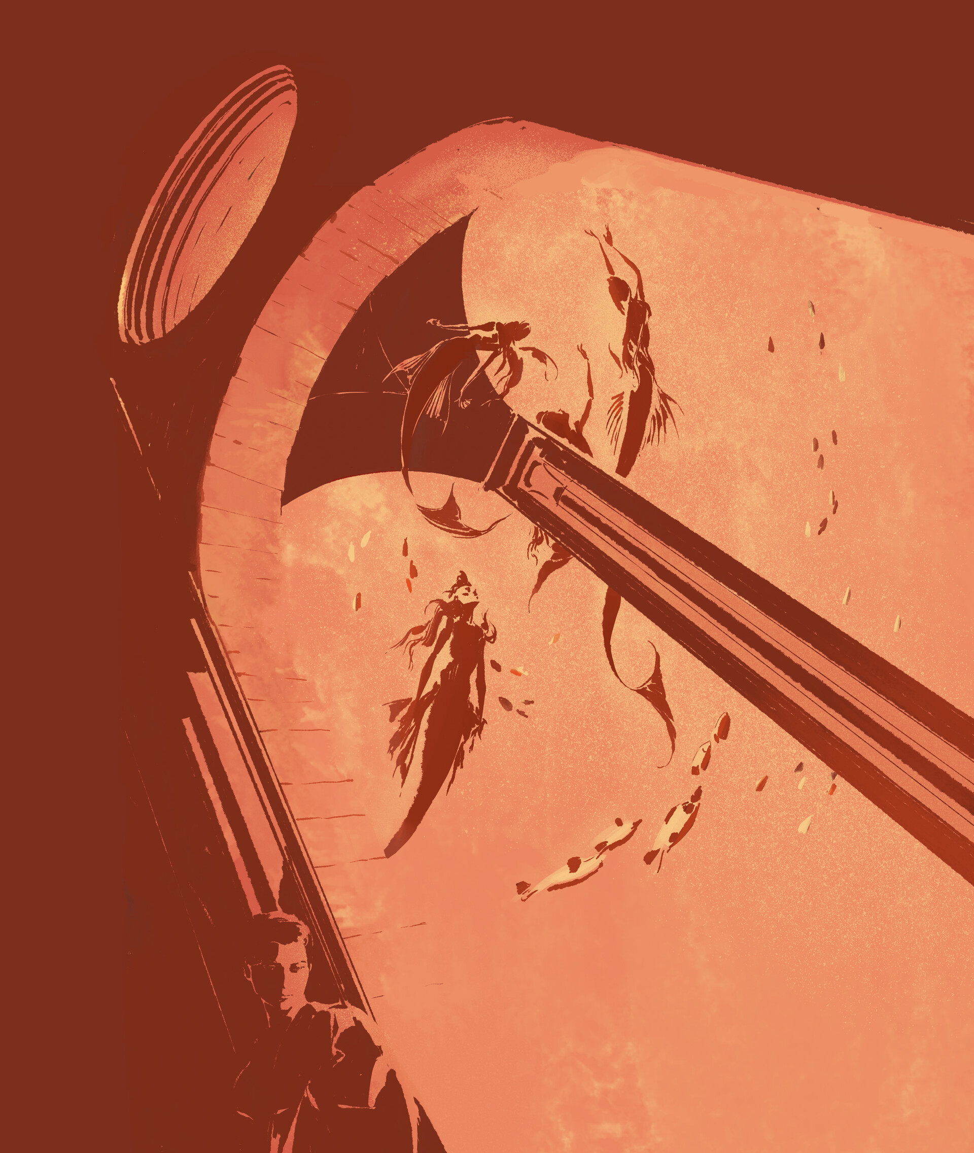 Lin Sun - Hogwarts Legacy Doodles