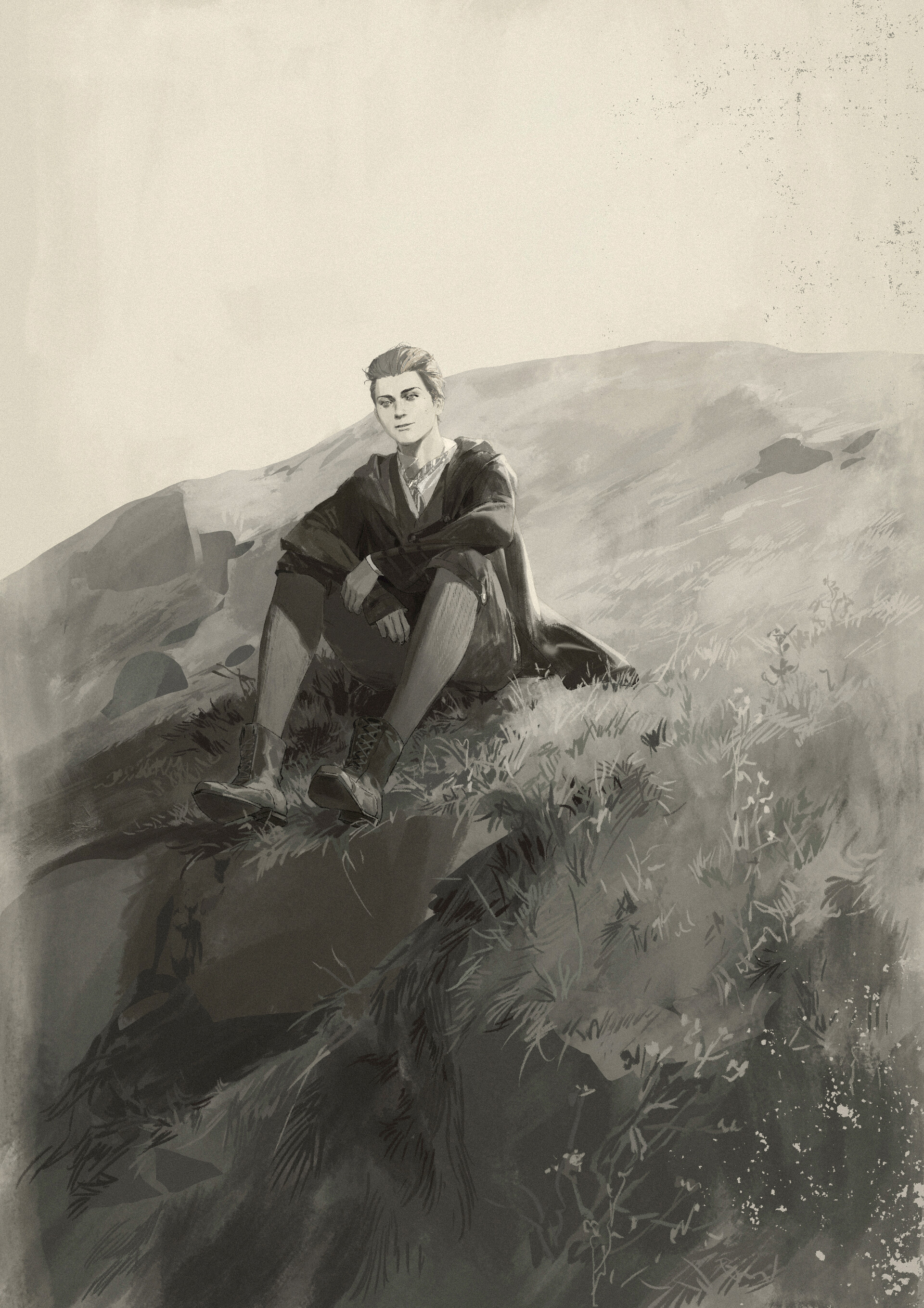 Lin Sun - Hogwarts Legacy Doodles