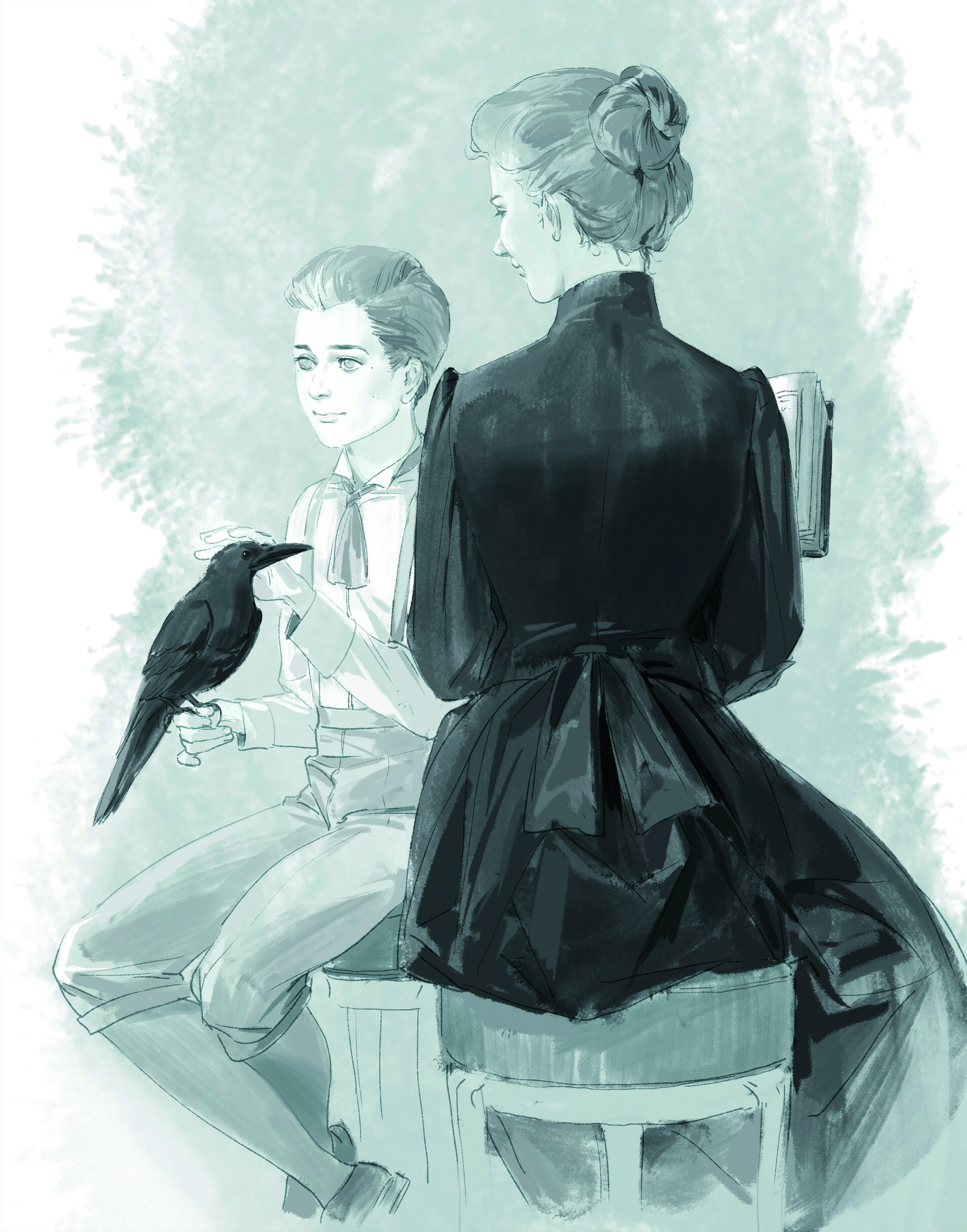 Lin Sun - Hogwarts Legacy Doodles