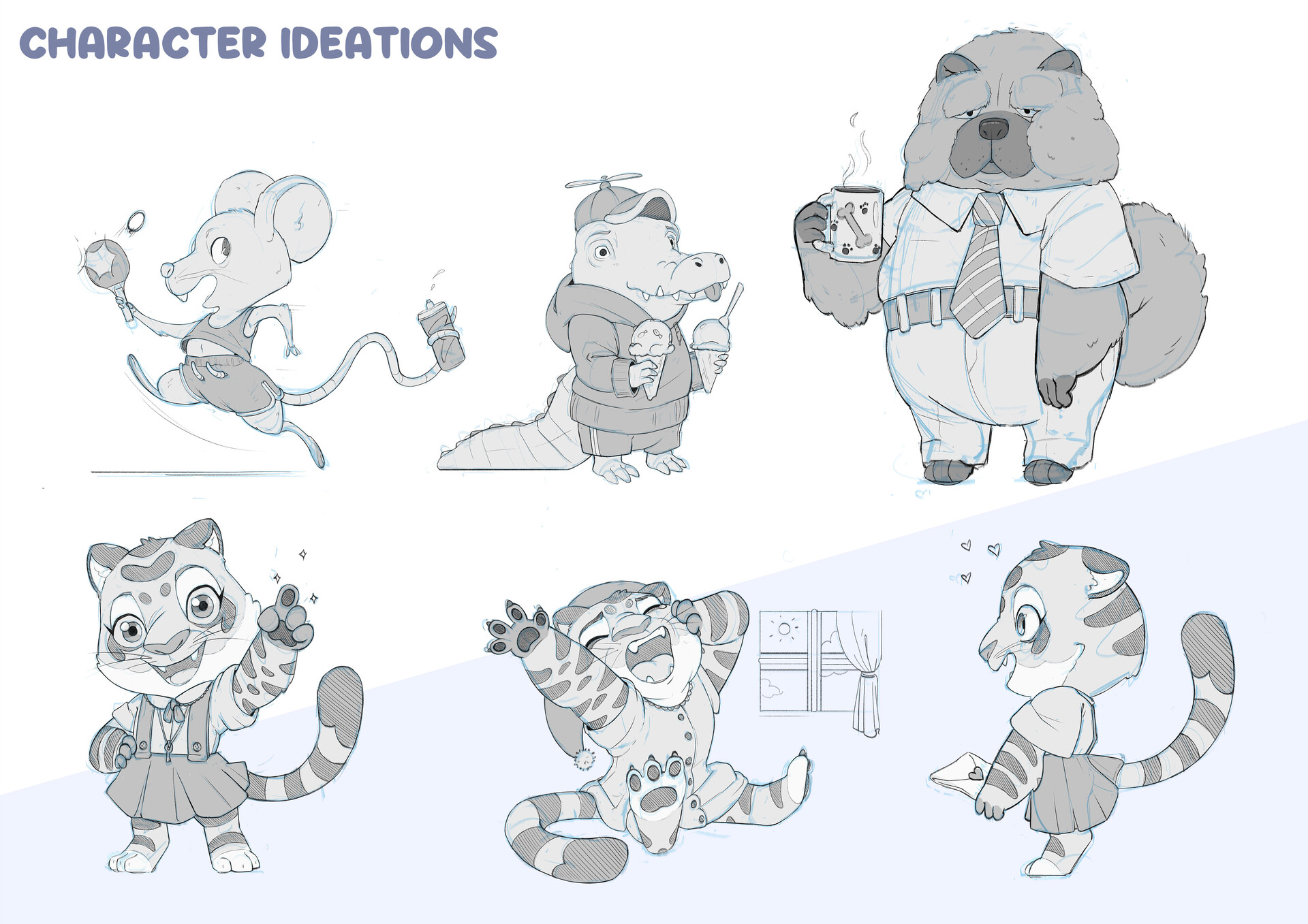 ArtStation - Character Design Ideation