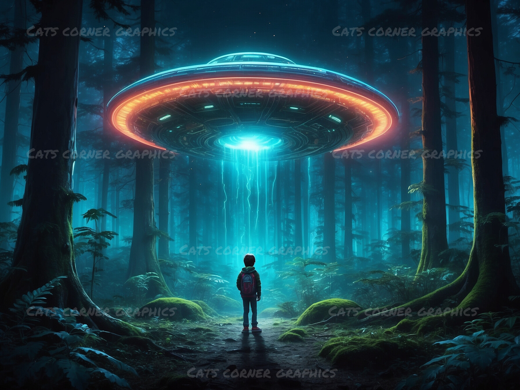 Artstation Alien Abduction