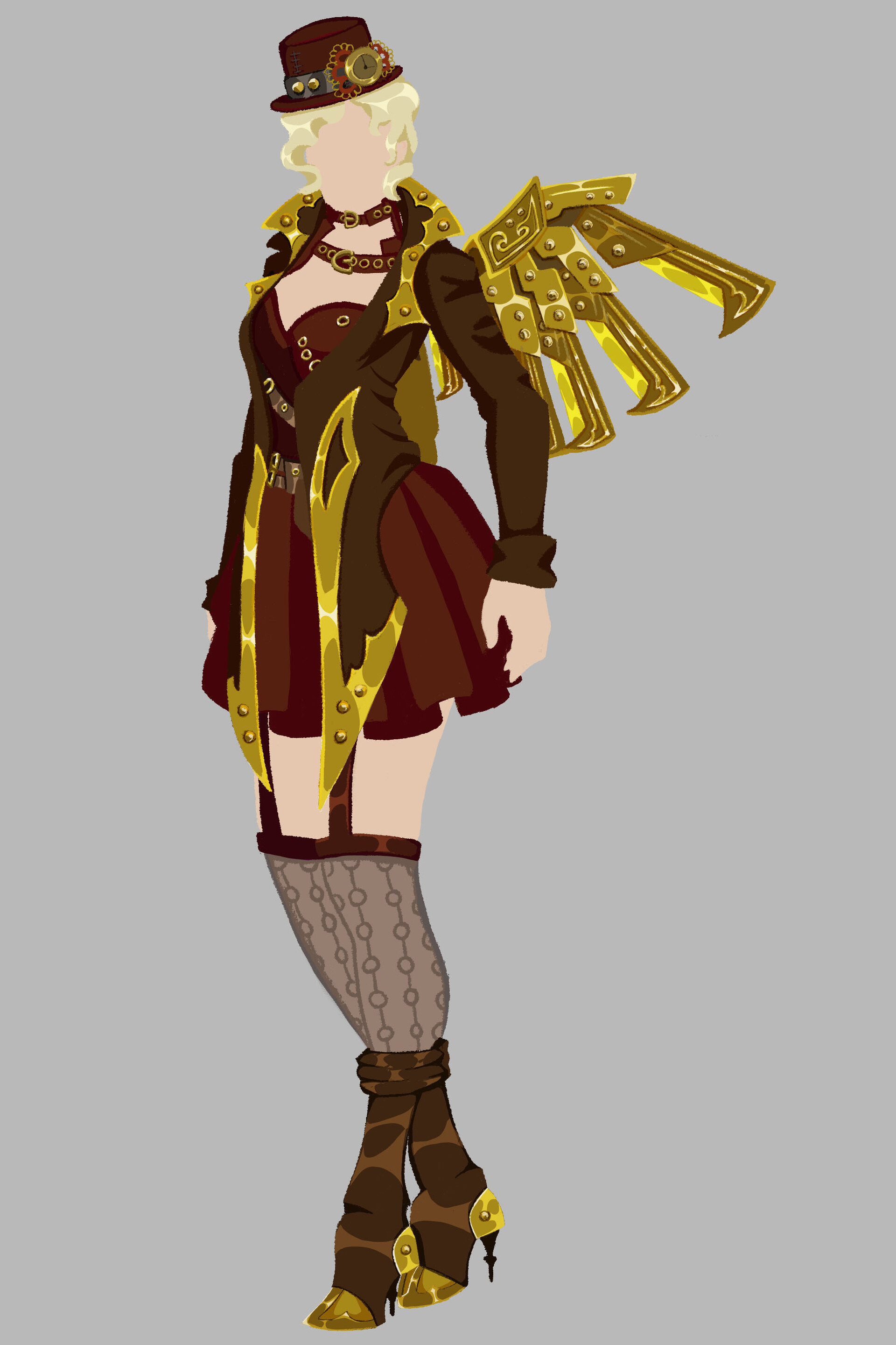 ArtStation - Overwatch 2 Mercy Steampunk Skin Concept