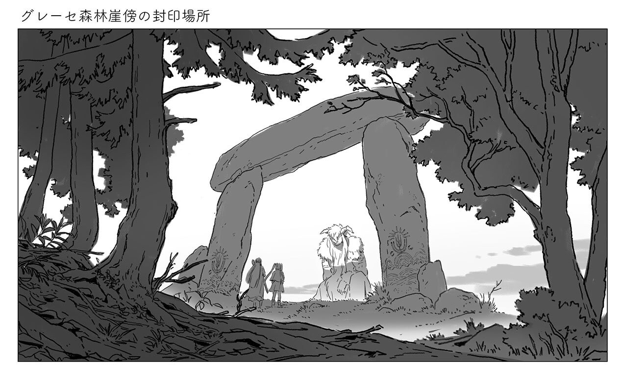 ArtStation - concept art of Frieren: Beyond Journey's End