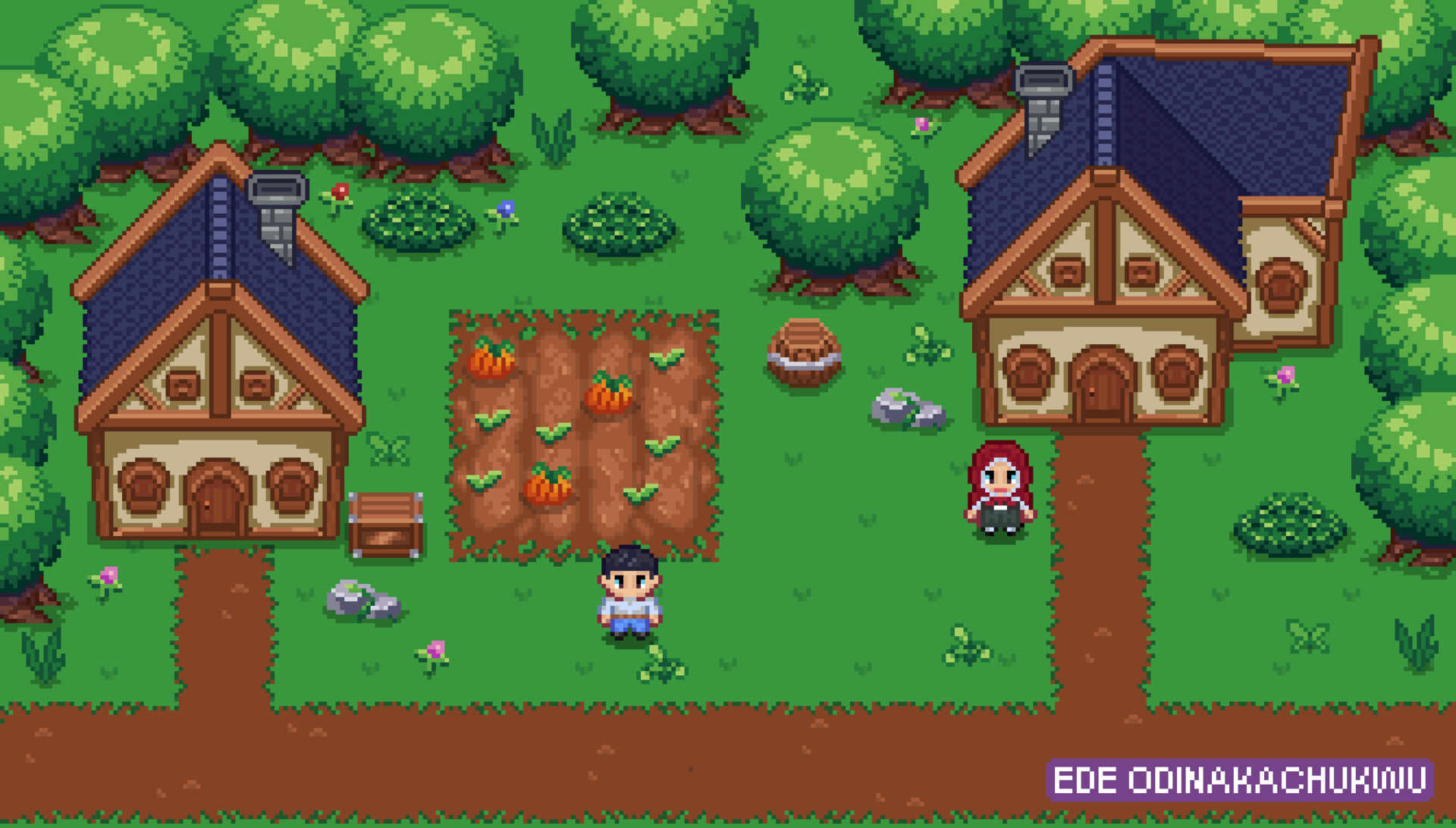 ArtStation - Top-Down Farming RPG Mockup