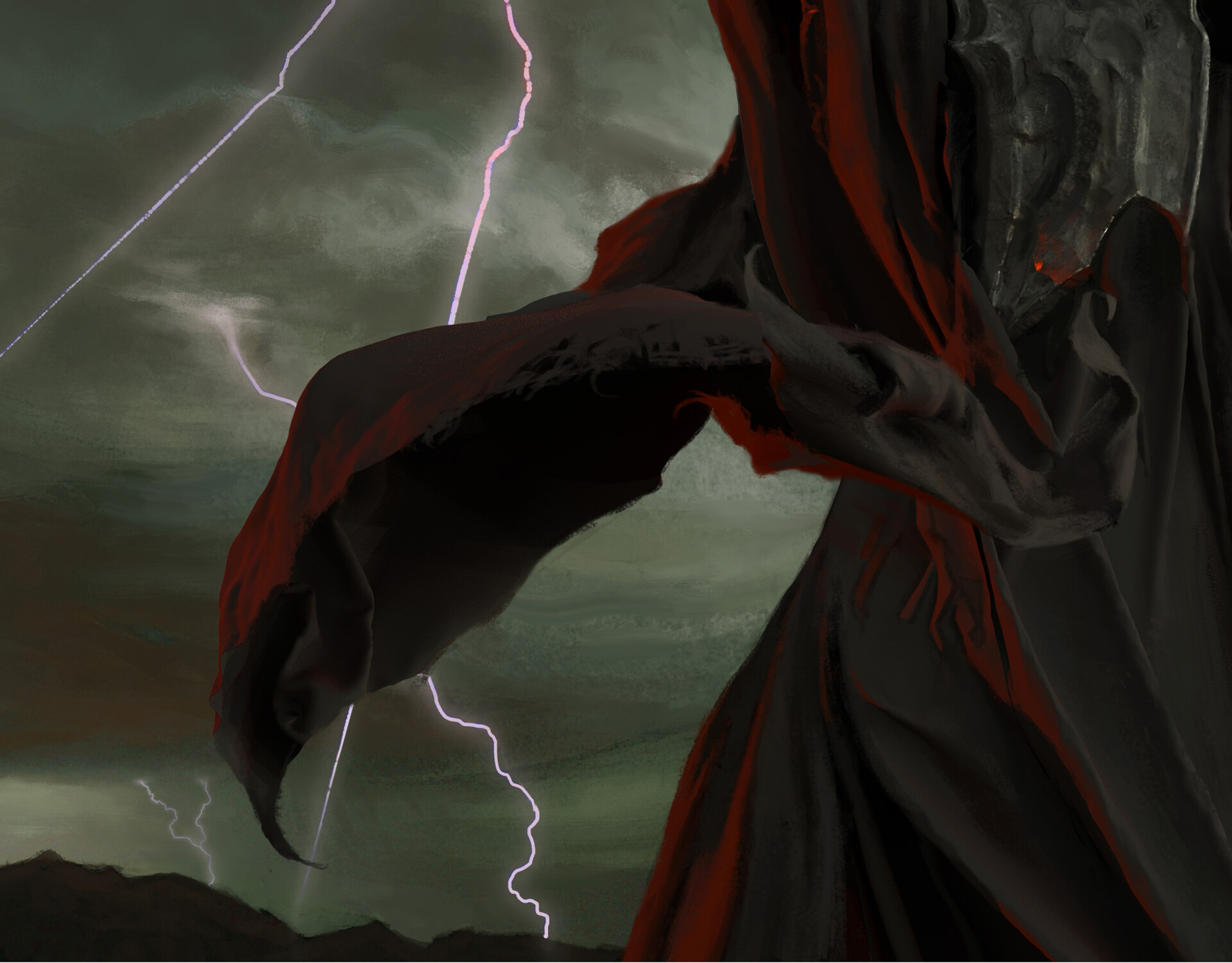 Alex Brock - Sauron, Lord of the Rings