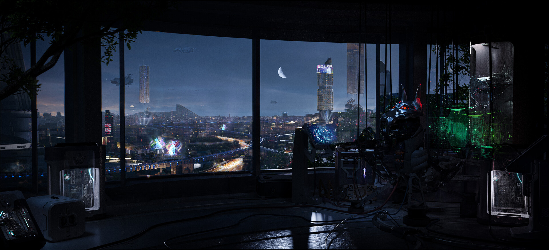 Arsenii Kolesnikov - Dusk || Sci-fi Environment Concept Art