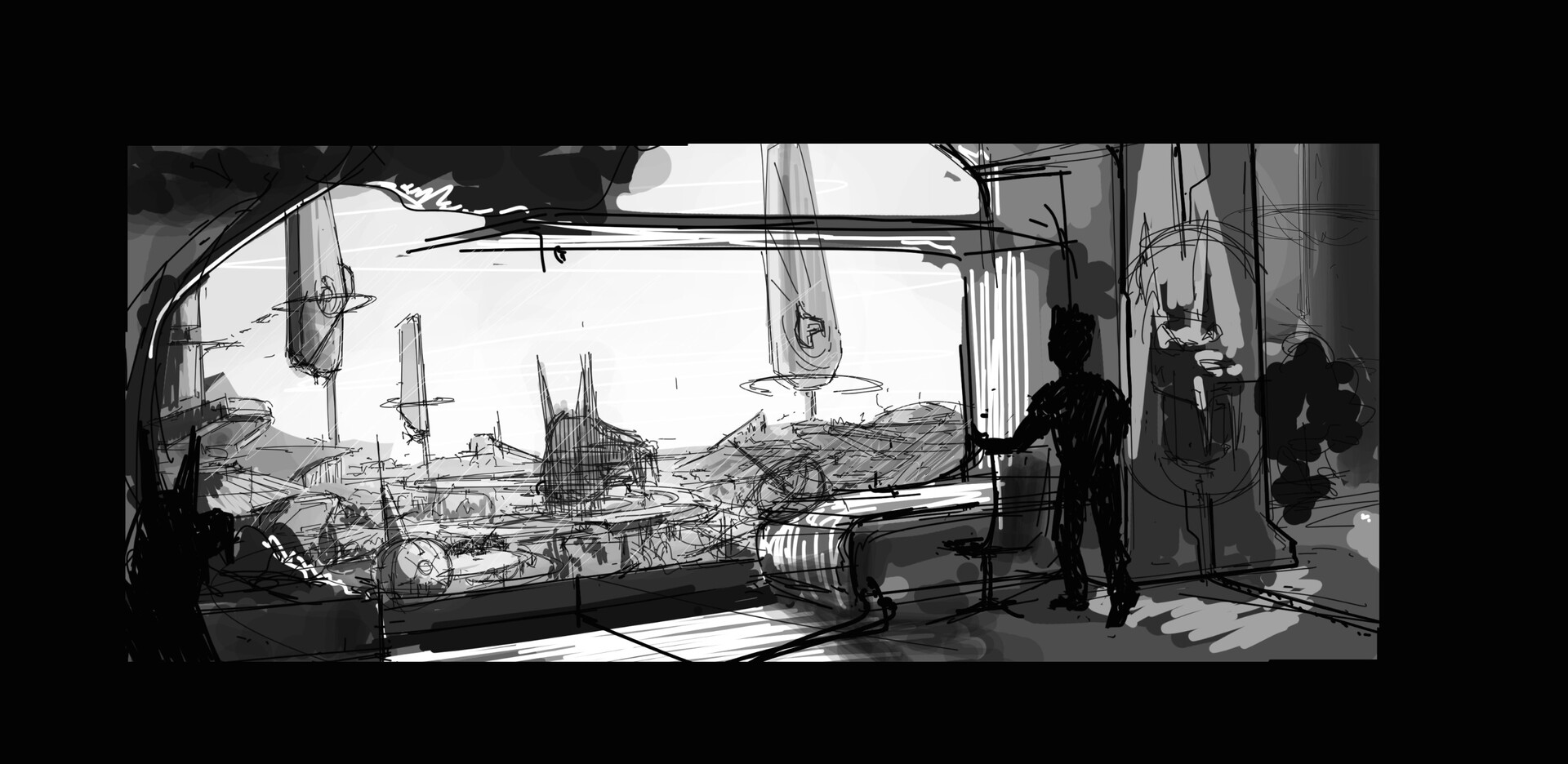 Arsenii Kolesnikov - Dusk || Sci-fi Environment Concept Art