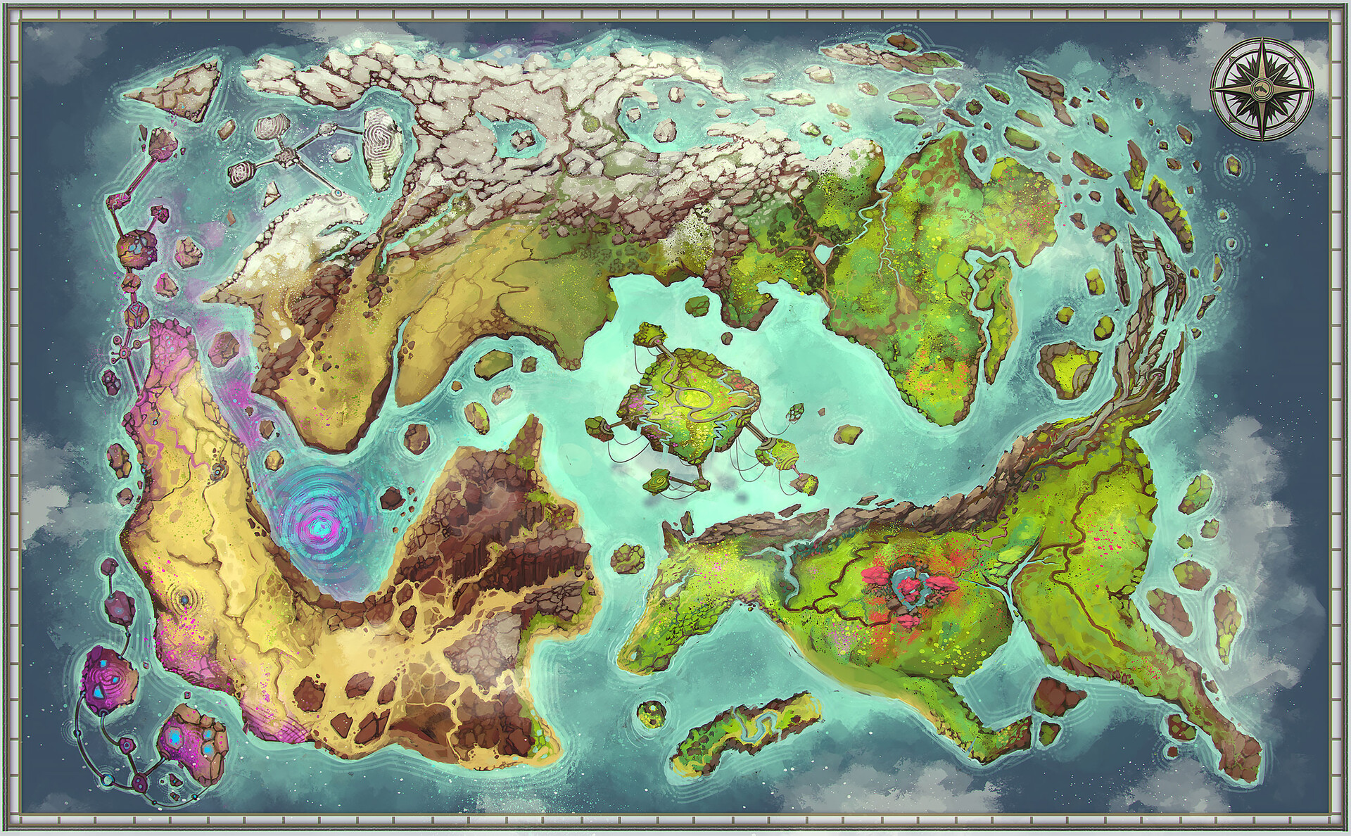 ArtStation - Silks Metaverse Map