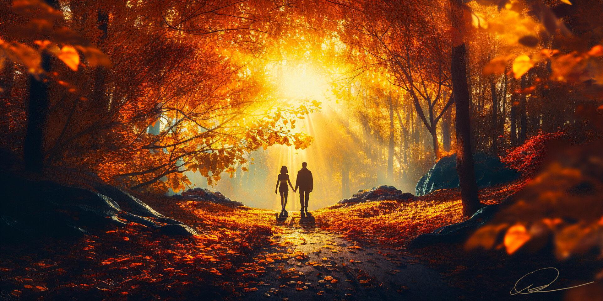 ArtStation - forest trail