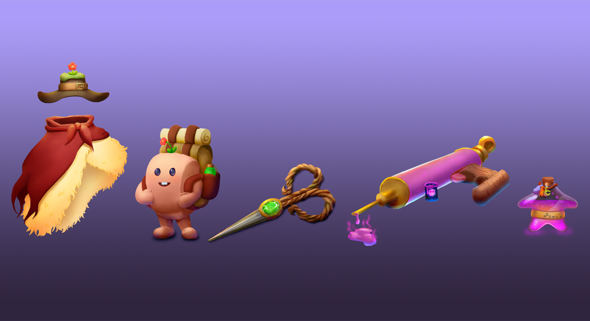 ArtStation - Some items from the Otherworldly Veterinarian with his ...