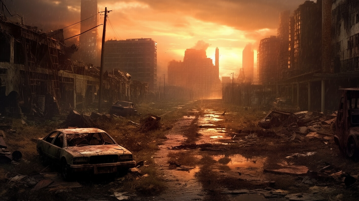 Concept Art - +340 Post Apocalyptic Environment Concept (4k) | Vol_83