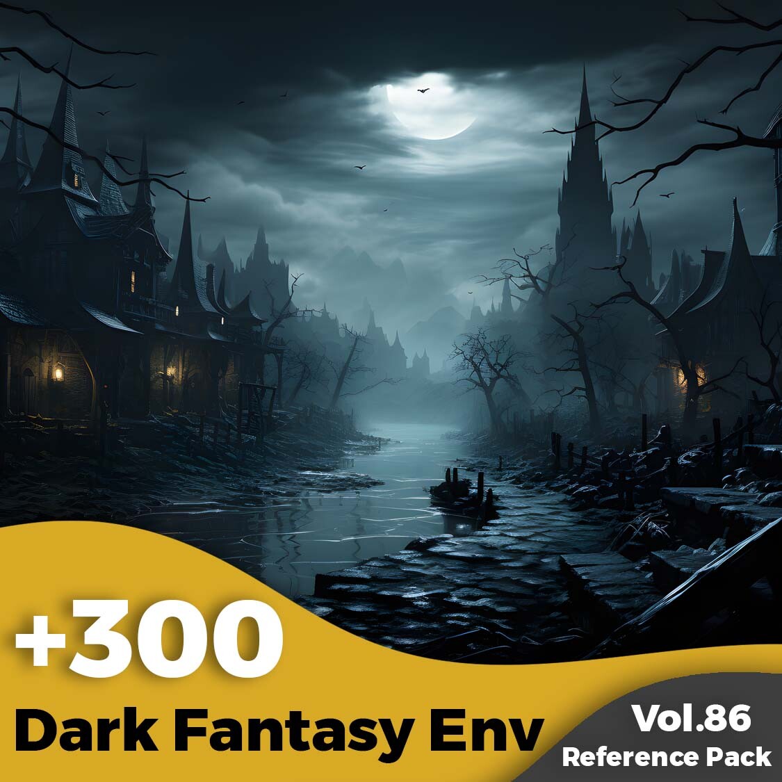 ArtStation - +300 Dark Fantasy Environment Concept (4k) | Vol_86