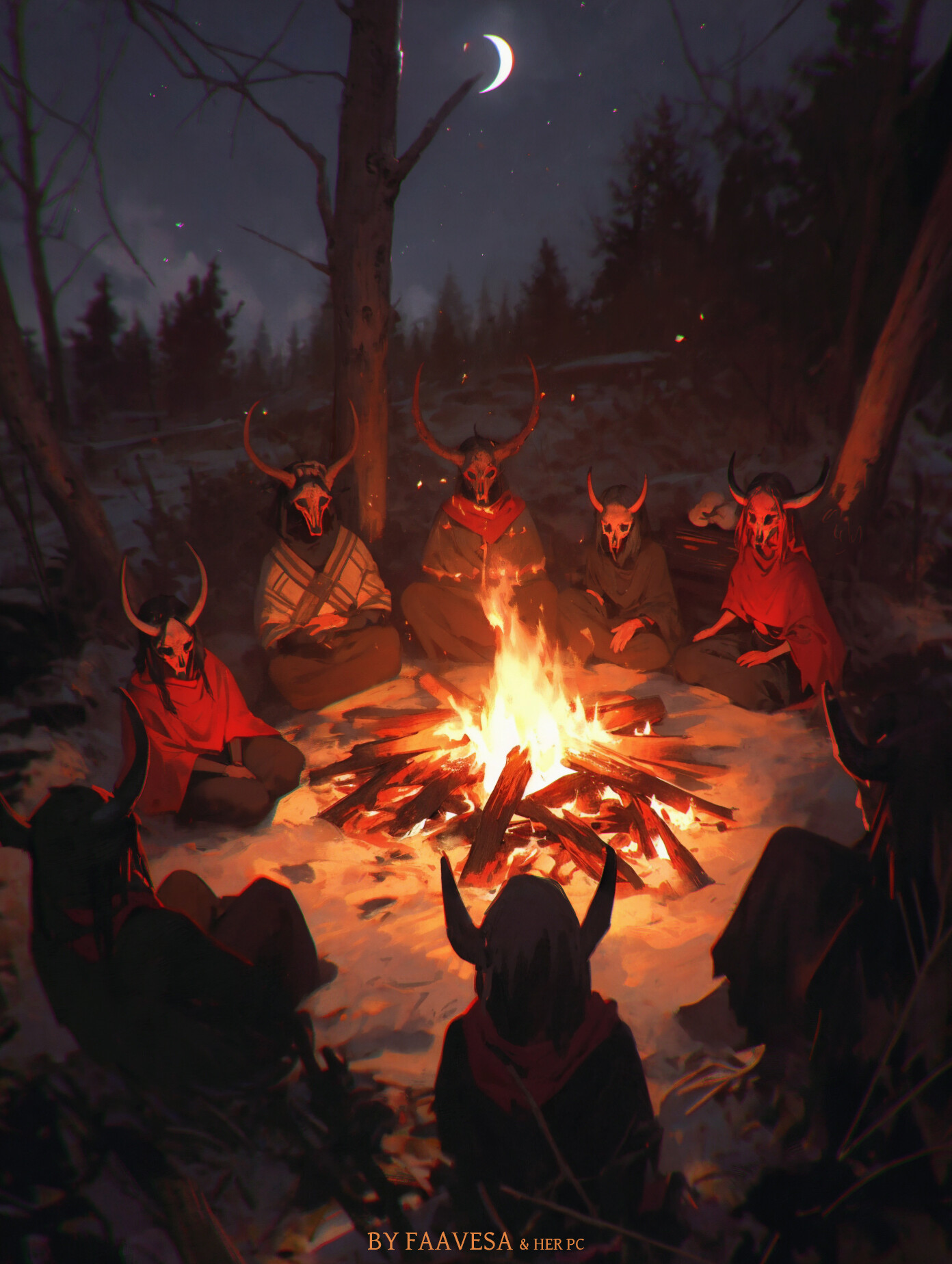 ArtStation - Demon circle