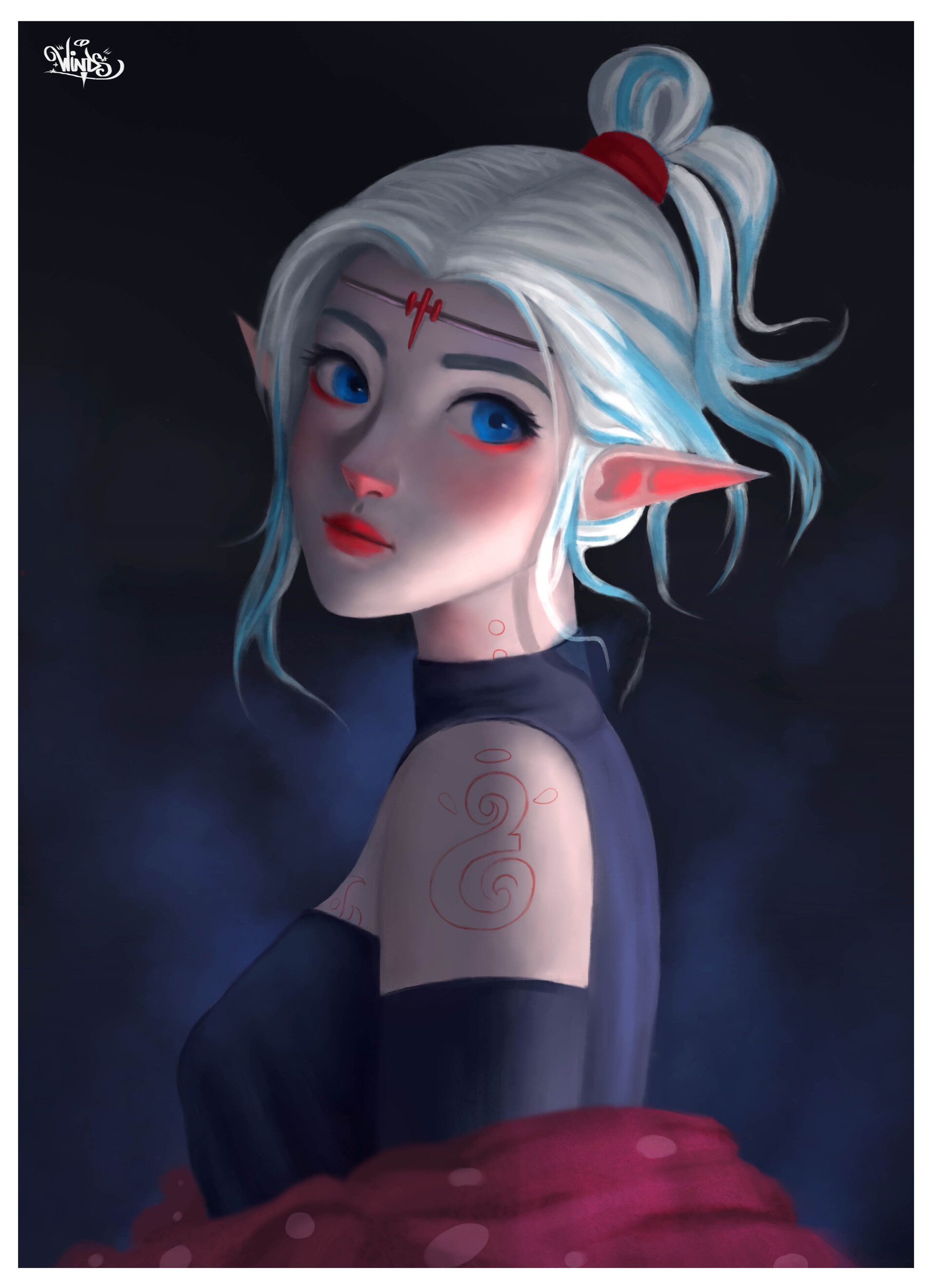 ArtStation - potrait by me