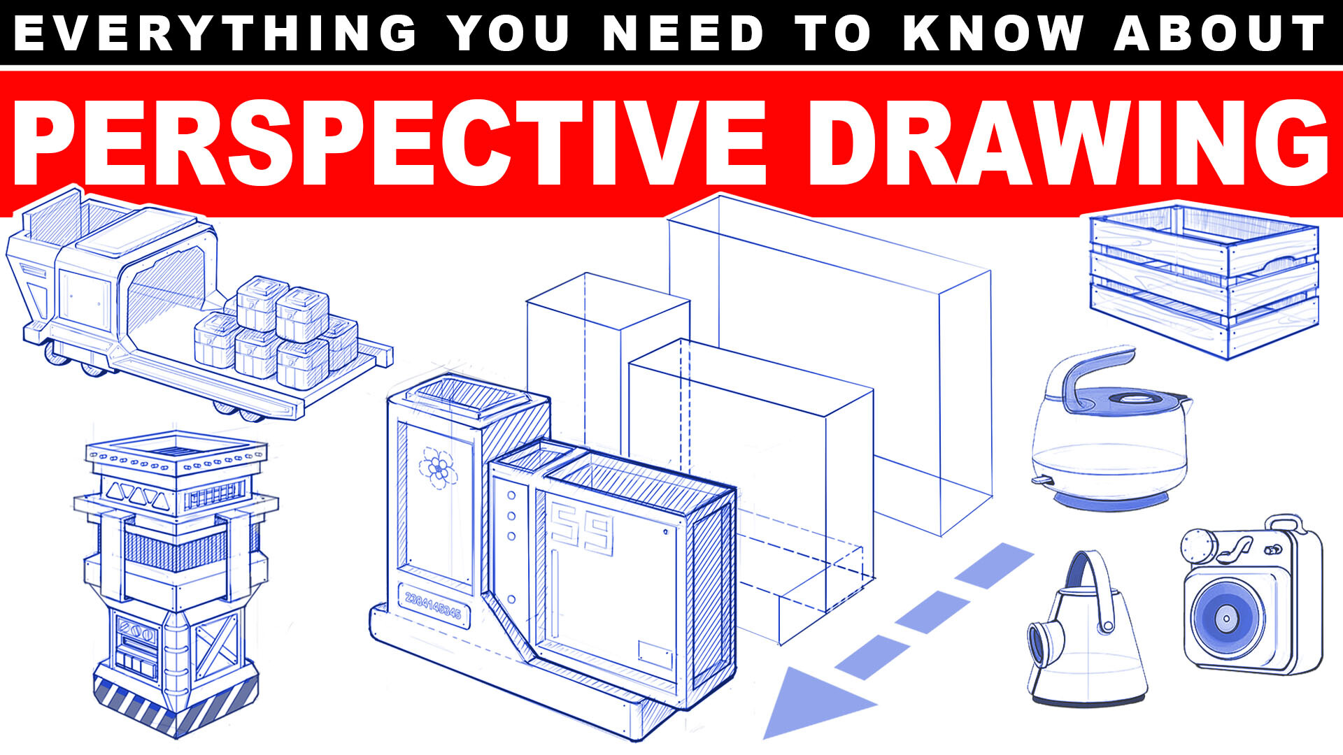 ArtStation - An Introduction to Perspective Drawing Mini Series