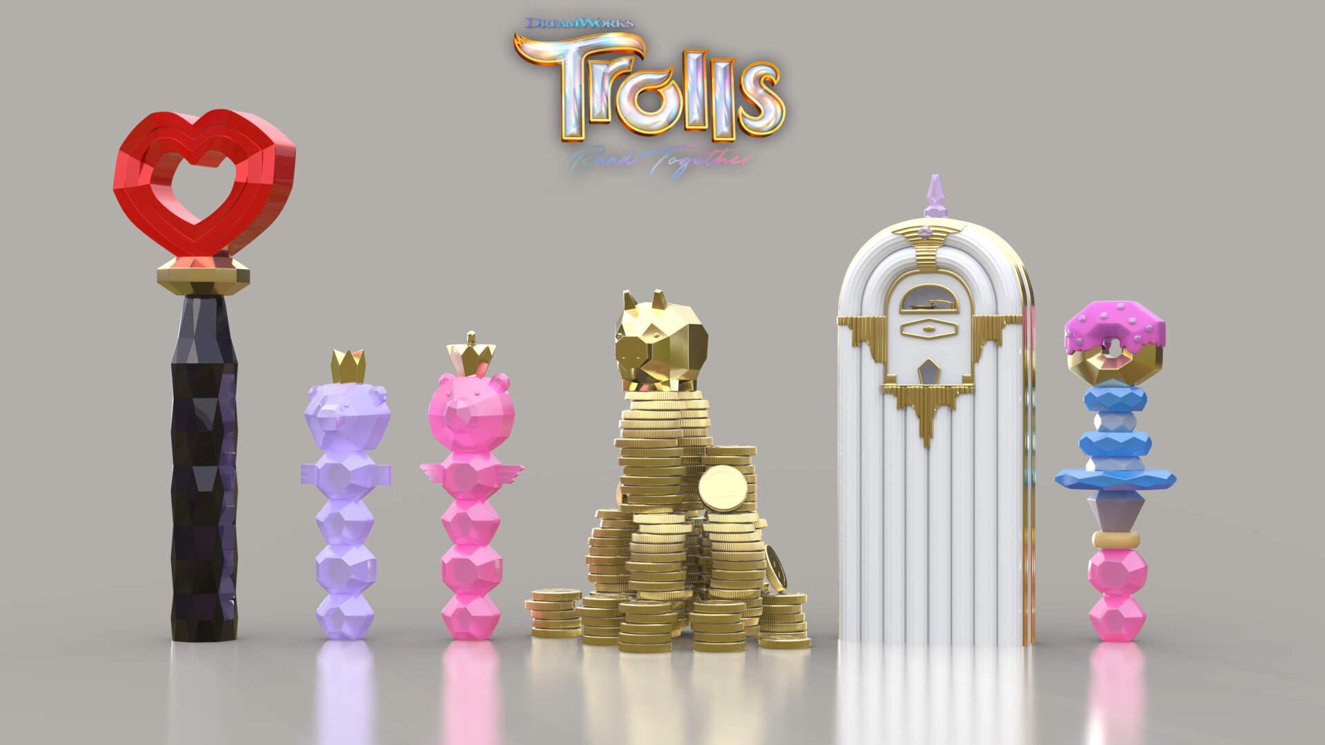 Orlando Velasquez - Trolls Band Together: Mount Rageous Vehicle & Buildings