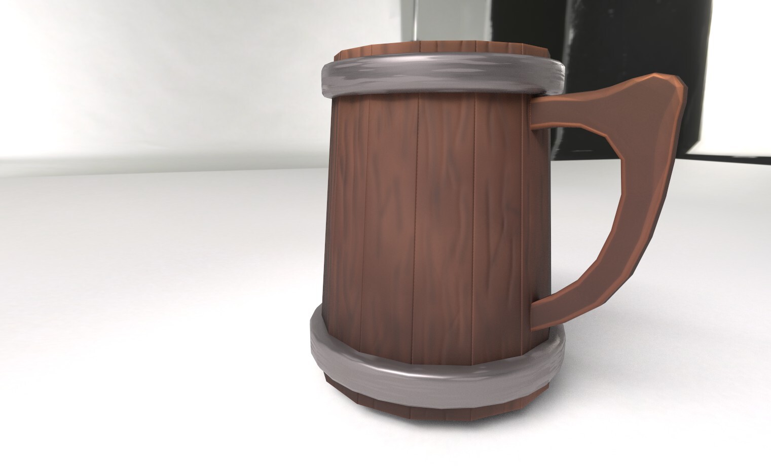 ArtStation - Stylized wooden stein