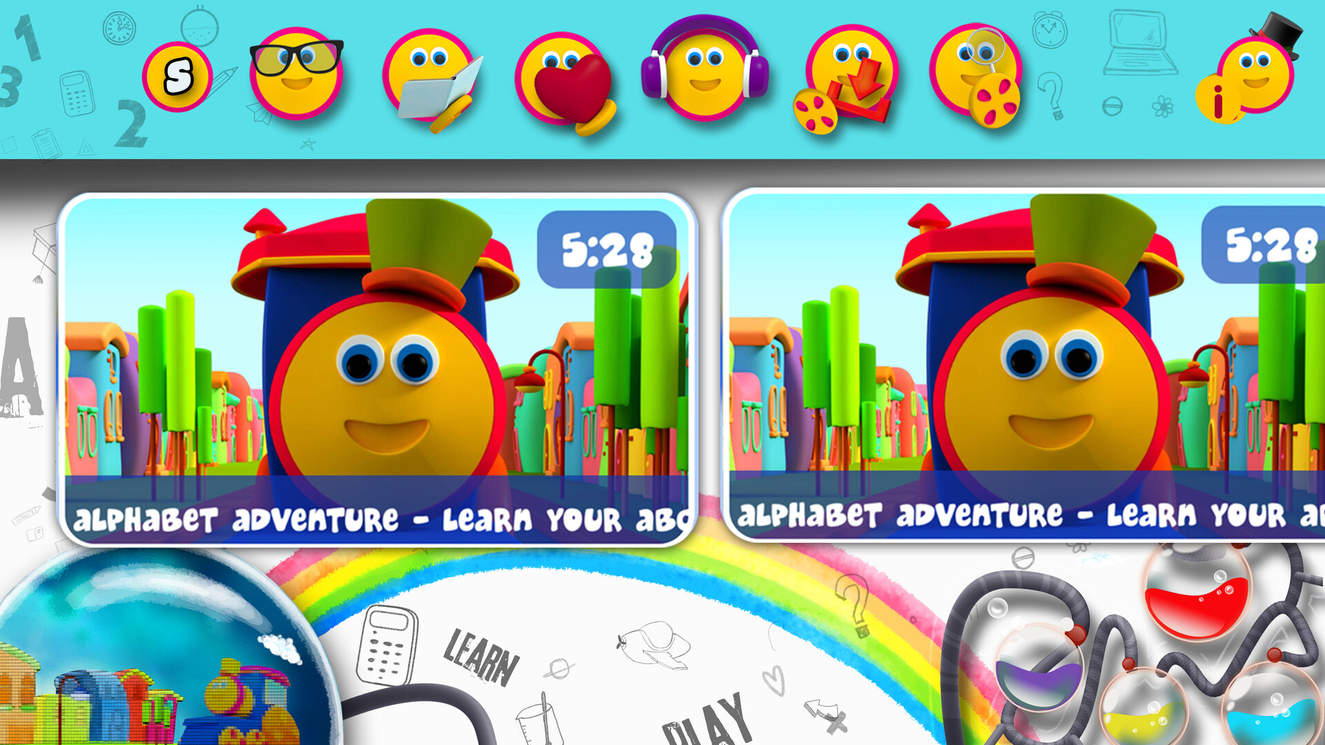 ArtStation - ui /ux design for bob the train usp studio