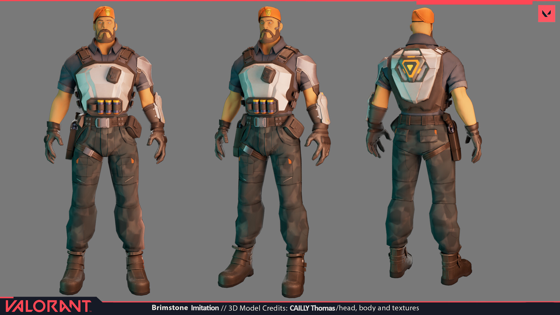 ArtStation - Brimstone Valorant