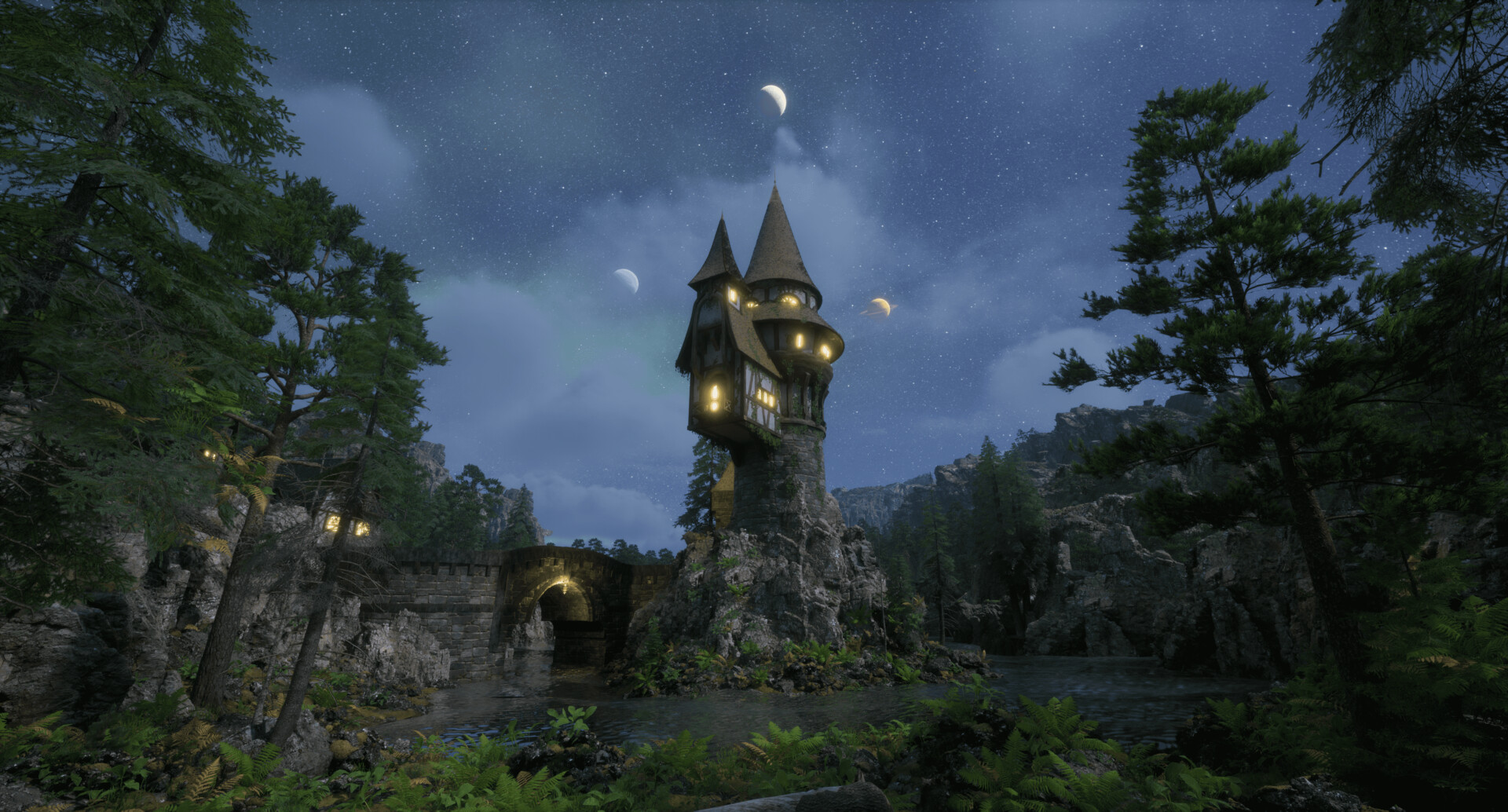 ArtStation - Mage's Tower | Unreal Engine 5