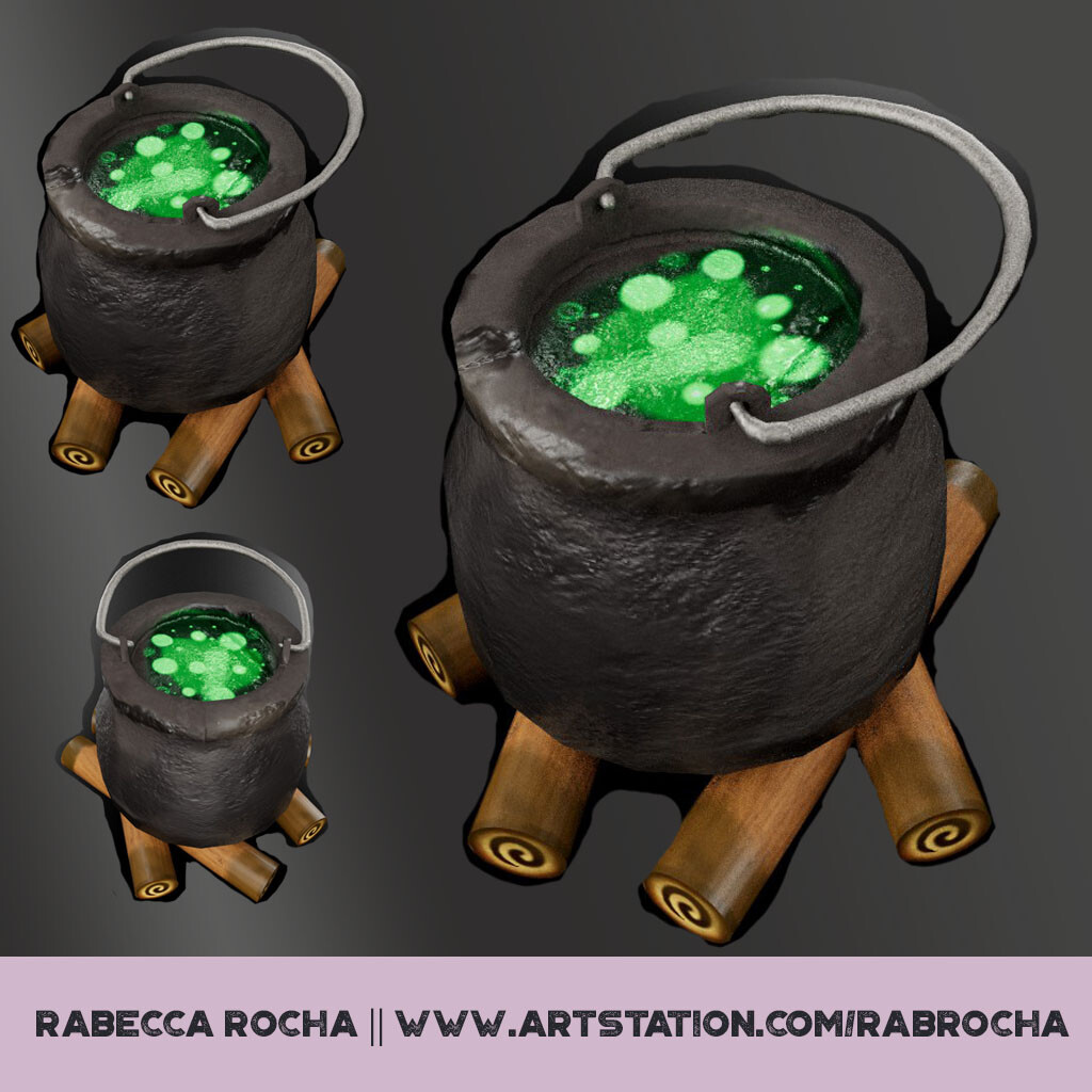 ArtStation - Dungeon Merchant: Cauldron