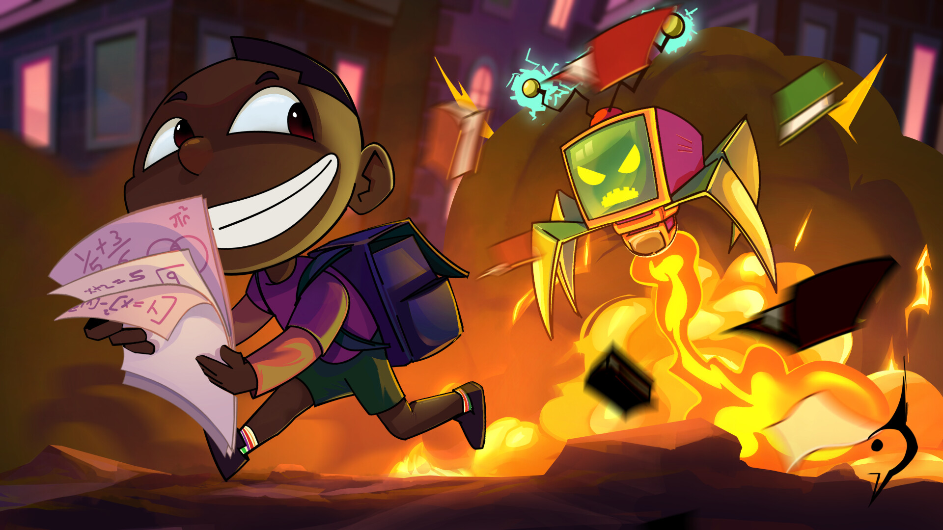 ArtStation - MATH MAX SPLASH ART