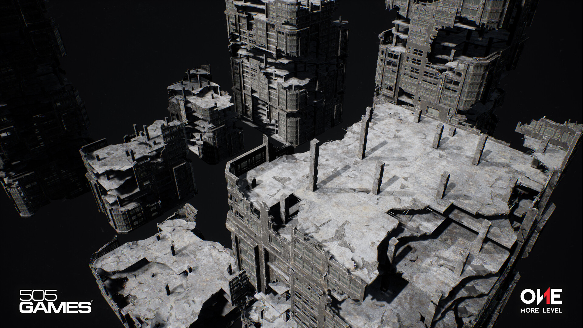 Digital-Stick - Modular Destroyed Buildings - Ghostrunner 2