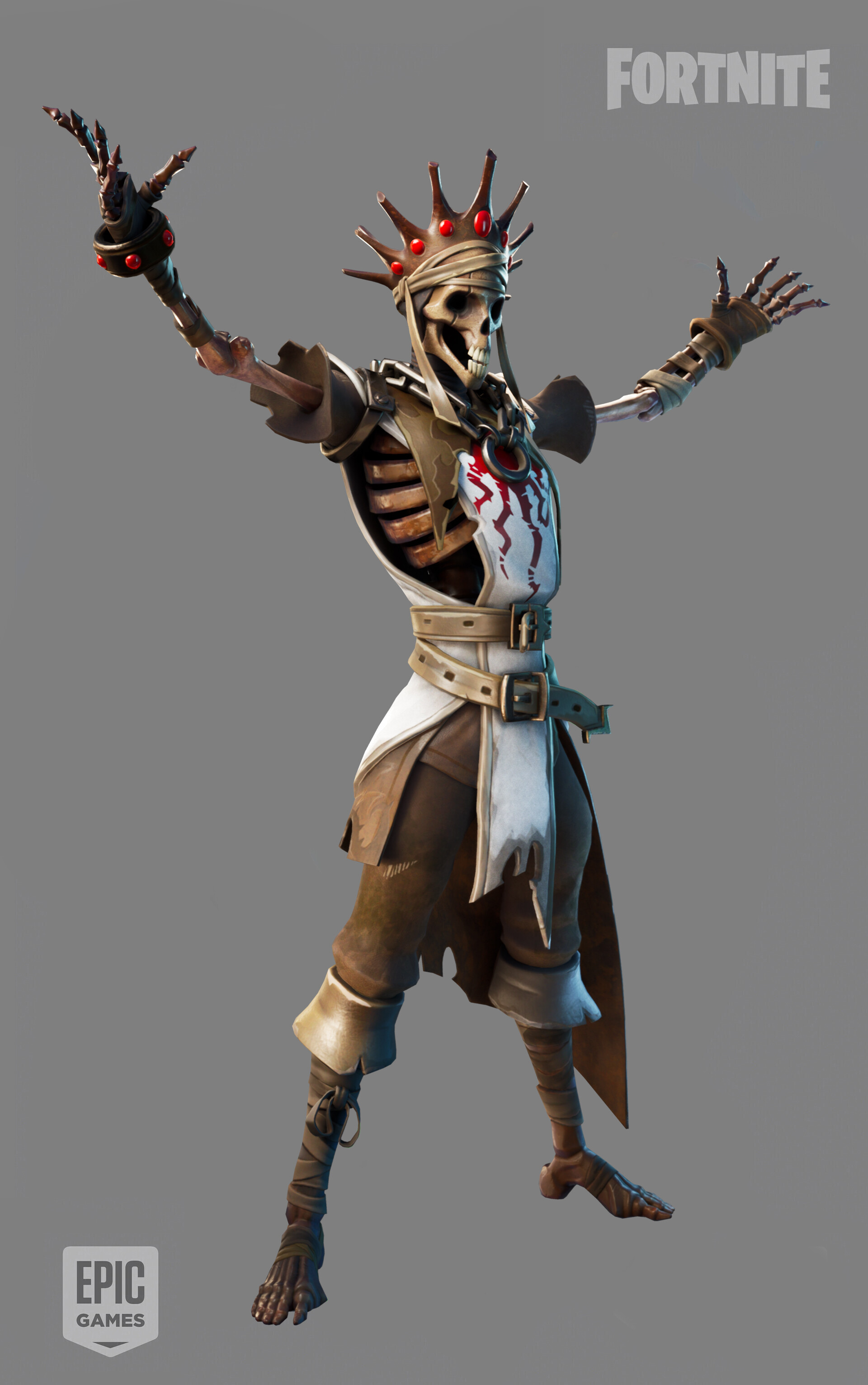 Eric Terry - Fortnite- Oro (Skeleton King)