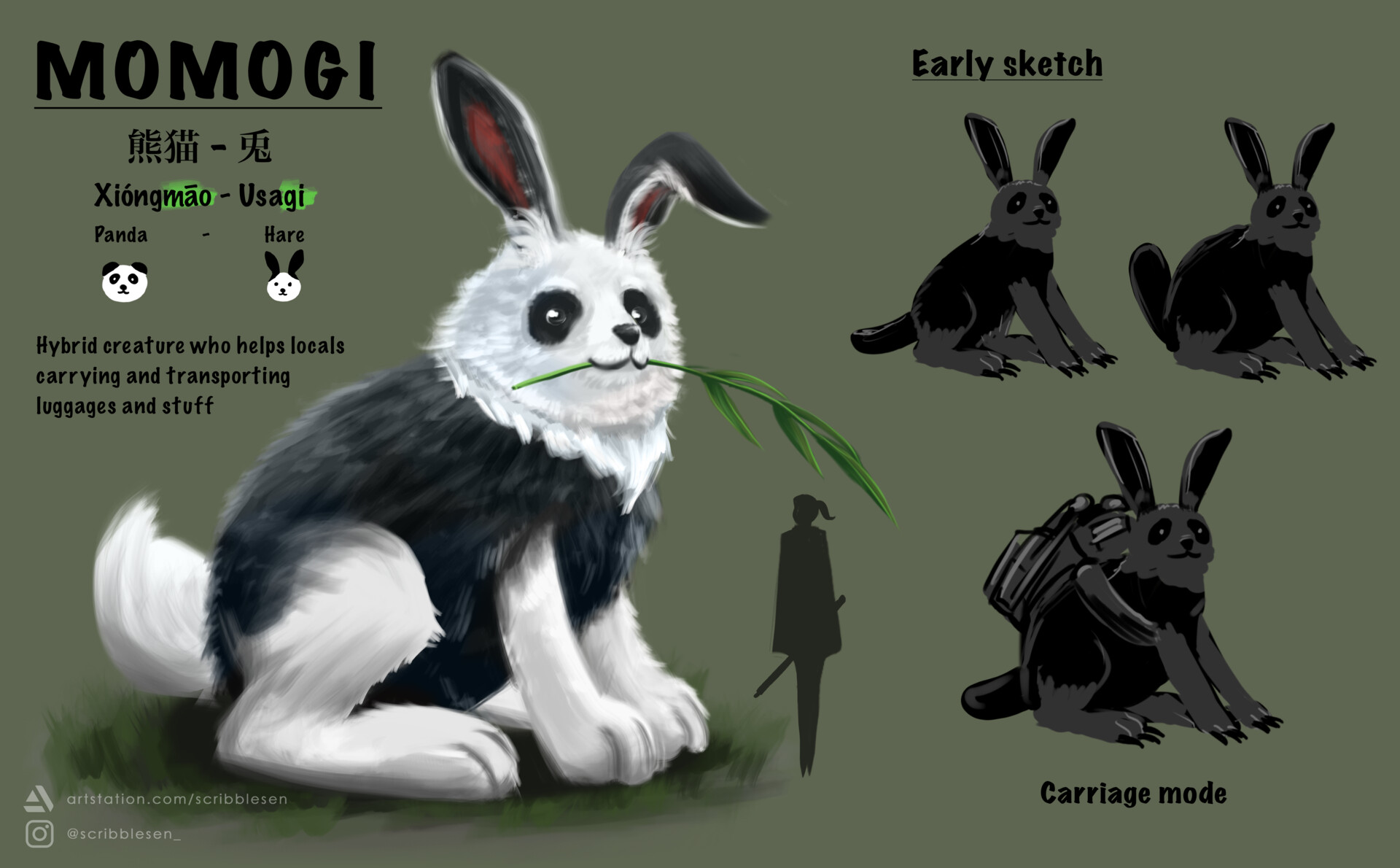 ArtStation - Momogi [Creature Design]