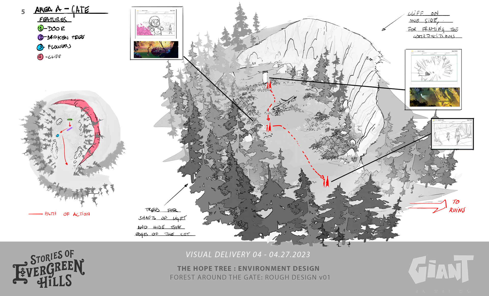 Fabia Sans - The Spark Tree - Stories of Evergreen Hills: Magic forest