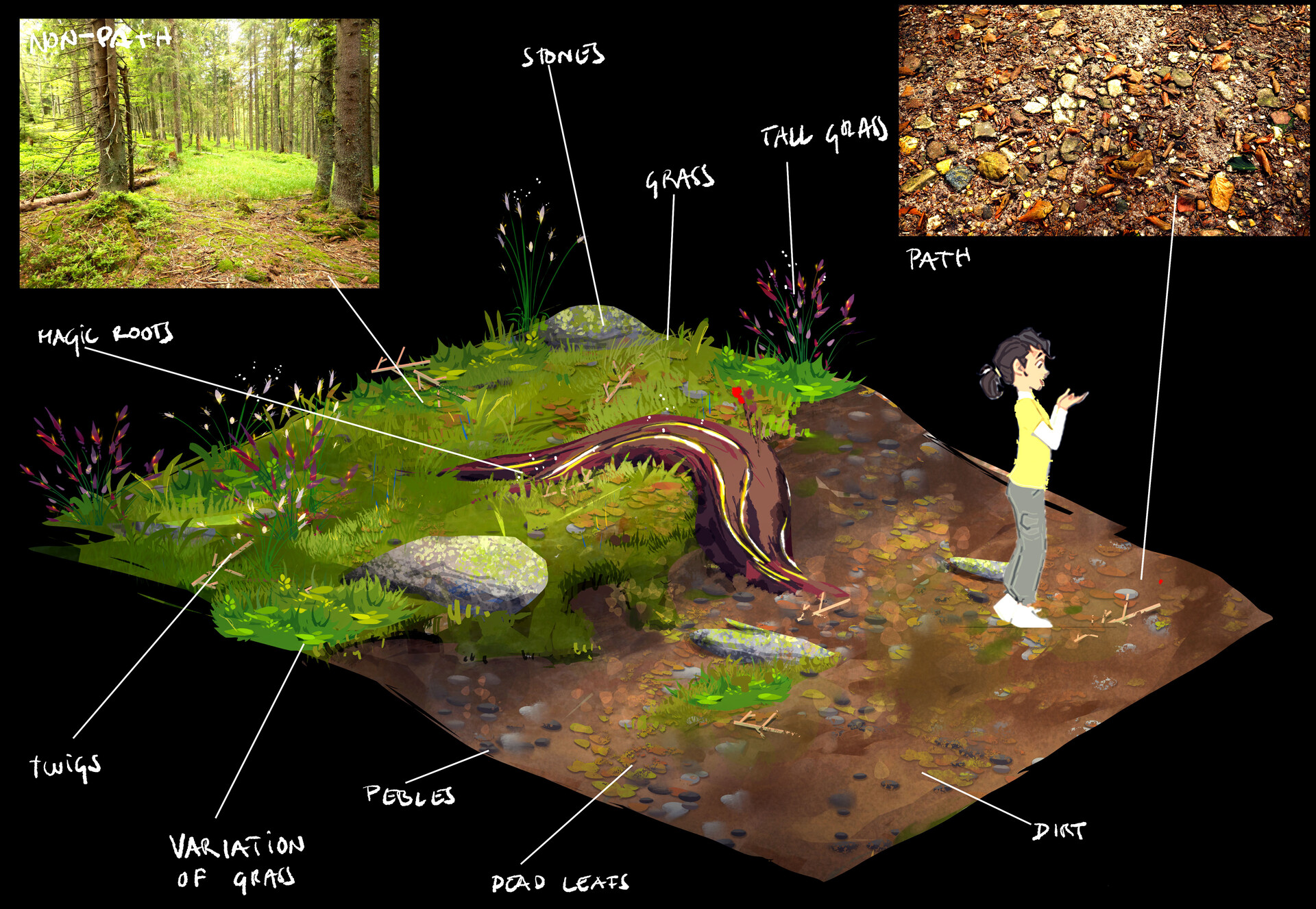 Fabia Sans - The Spark Tree - Stories of Evergreen Hills: Magic forest