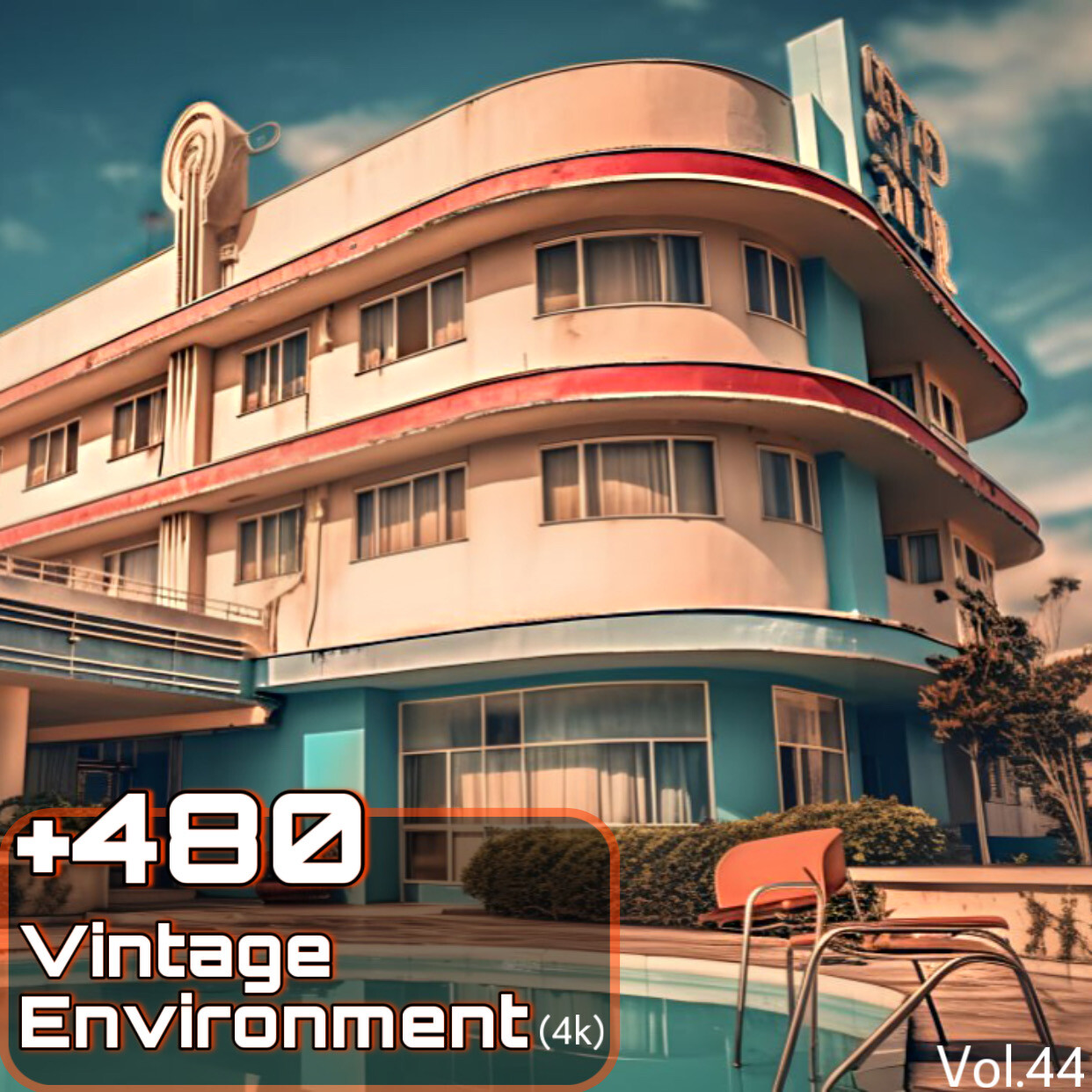 ArtStation - +480 Vintage Environment Concept(4k)