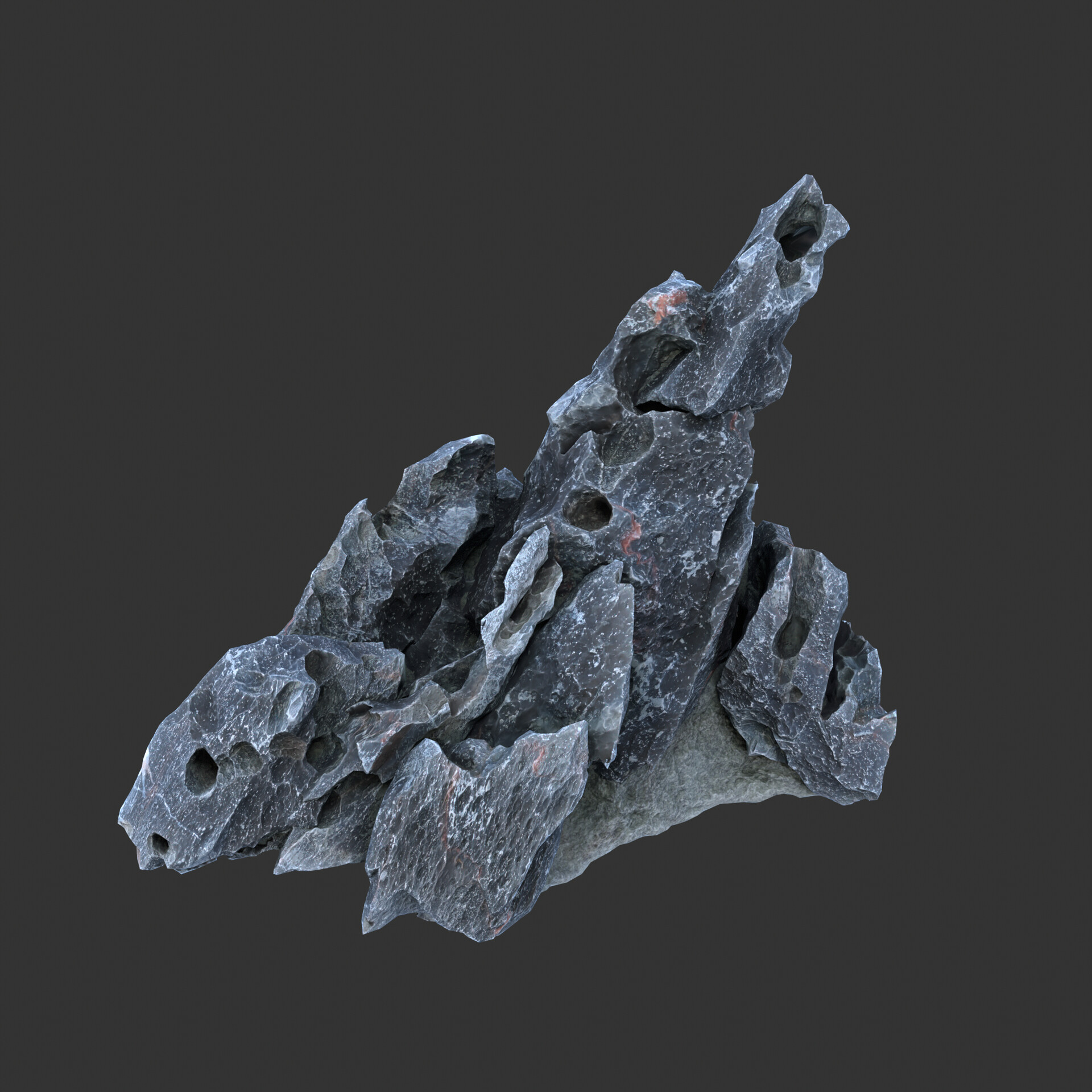 3D Models by 3D Landscape - 8 Erosion Rocks - 231126