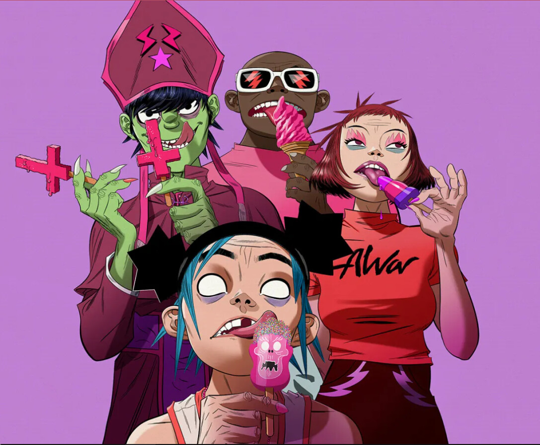 ArtStation - Cracker Island Self Portrait Process