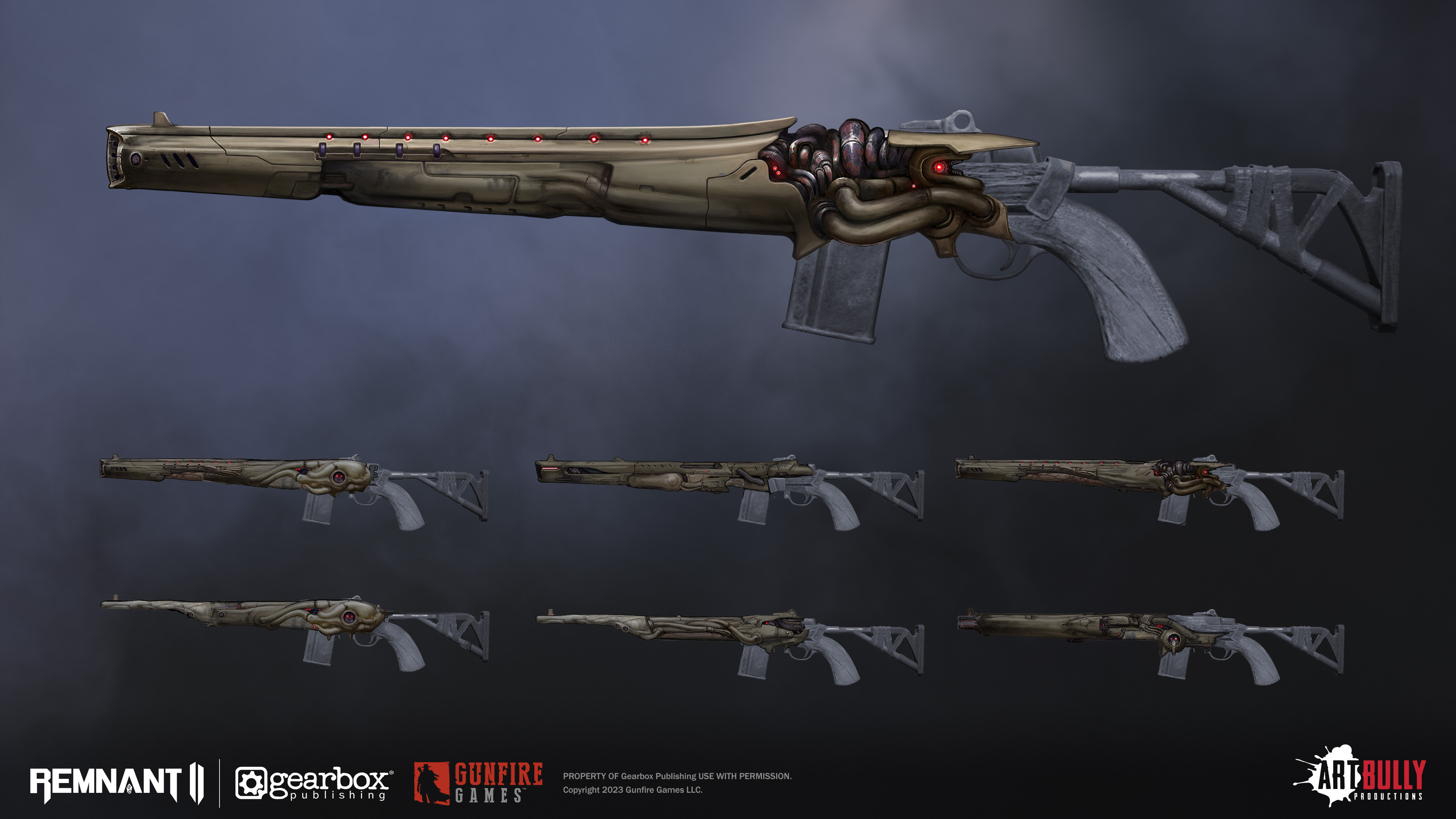 Art Bully Productions - Remnant 2 - Weapon Mods - Rifles