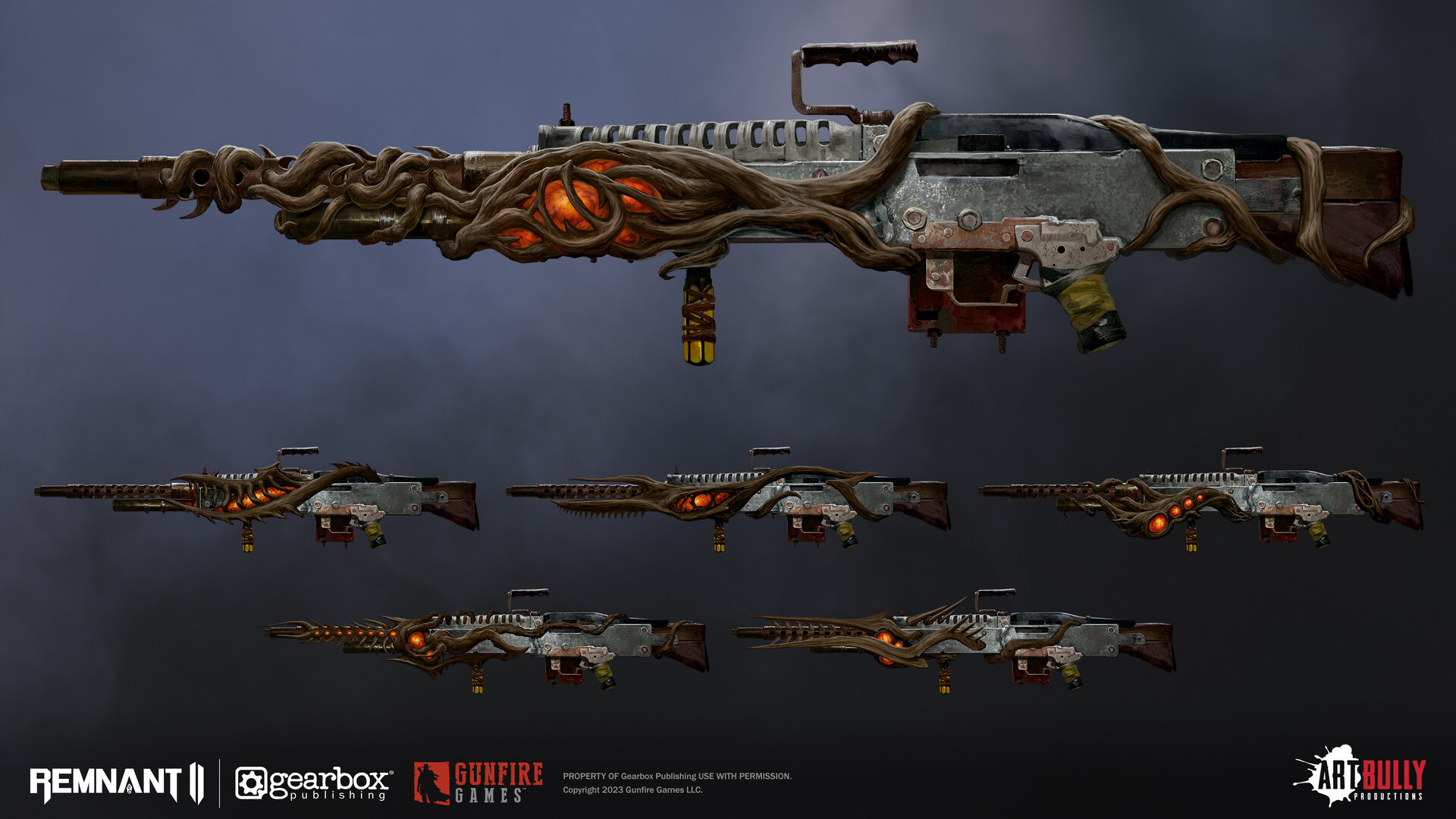 Art Bully Productions - Remnant 2 - Weapon Mods - Rifles