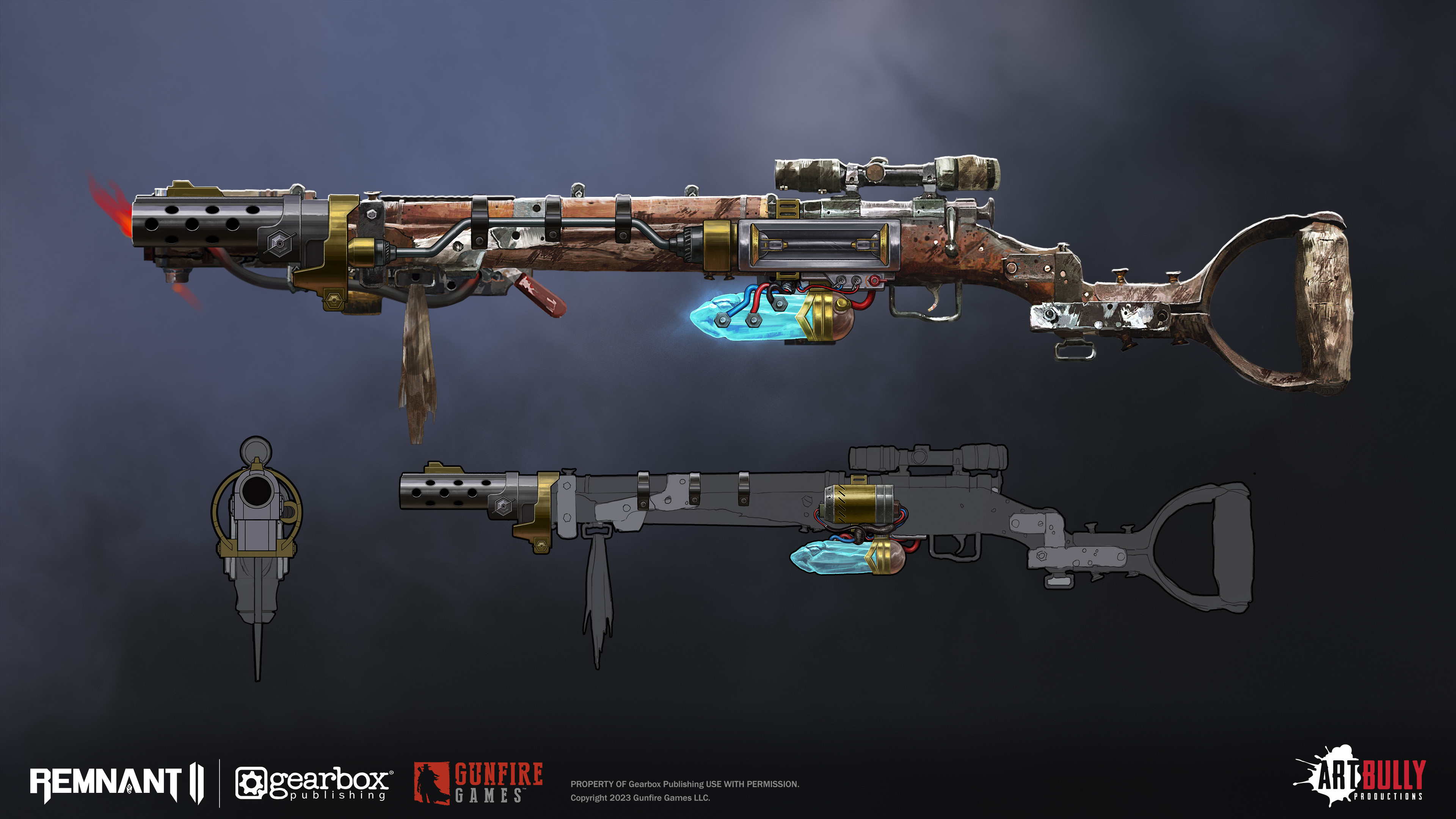 Art Bully Productions - Remnant 2 - Weapon Mods - Rifles