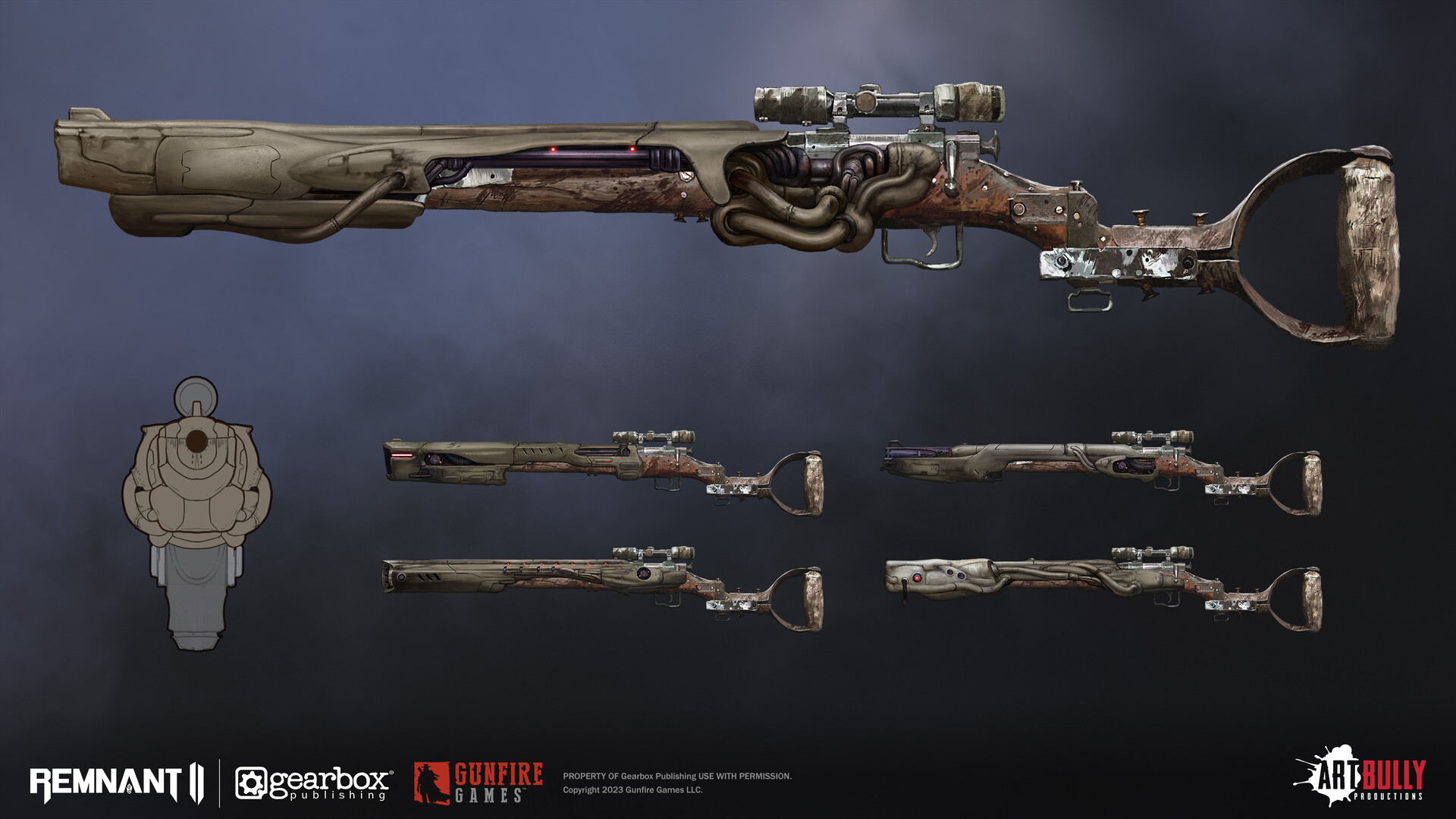 Art Bully Productions - Remnant 2 - Weapon Mods - Rifles