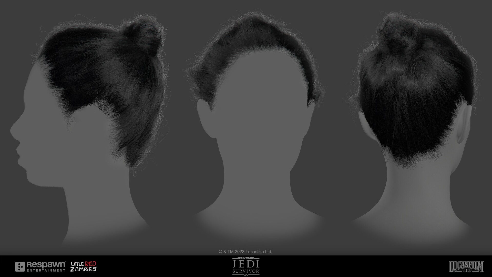 LITTLE RED ZOMBIES - Star Wars Jedi: Survivor - NPC Hair