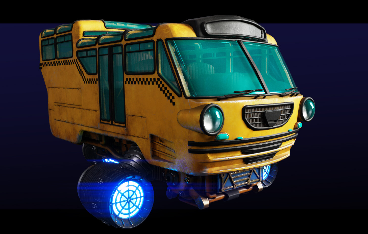 ArtStation - The Cat Bus