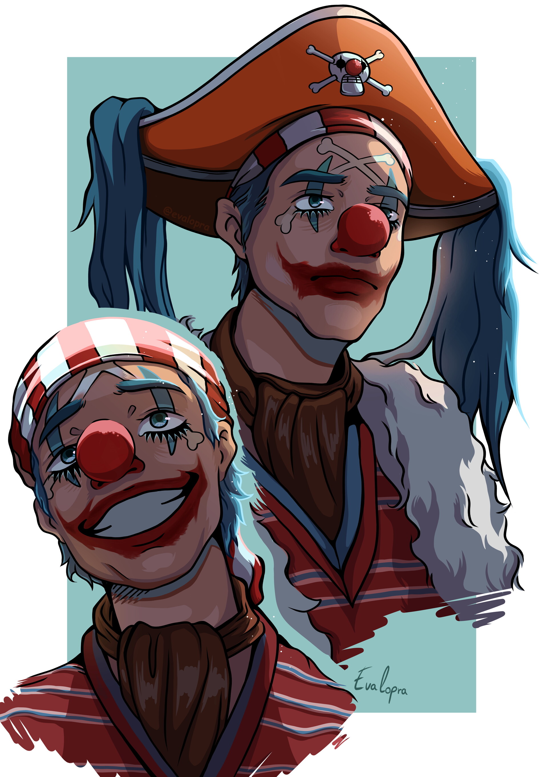 ArtStation - 🏴‍☠️🤡 Buggy Fanart 🤡🏴‍☠️