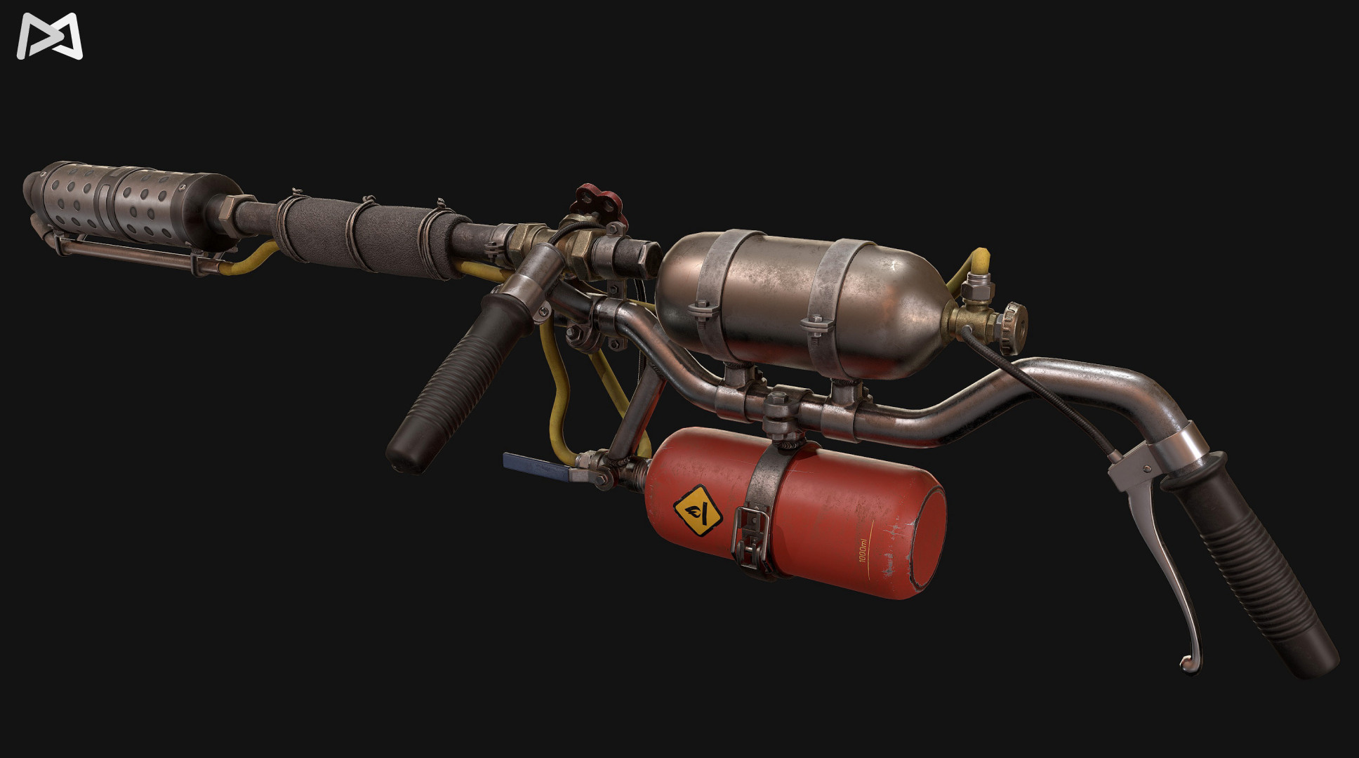 Magic Media - Makeshift Flamethrower