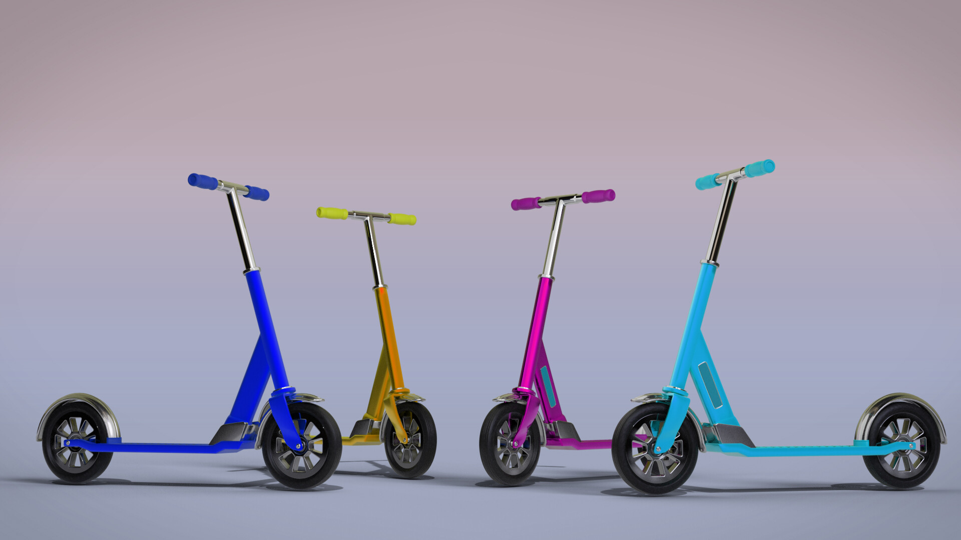 ArtStation - Push Scooters