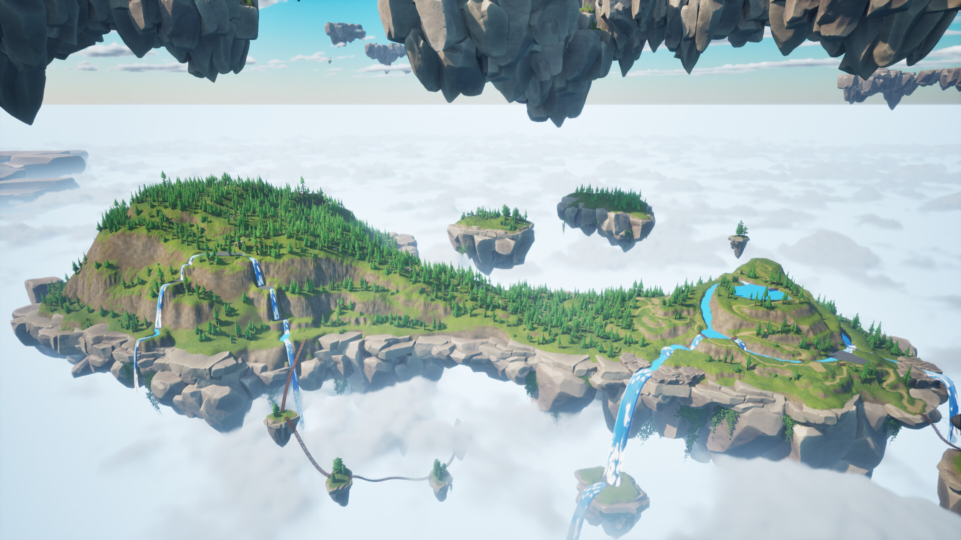 Marcus 'Glow' Rasmussen - Stylized Floating Islands