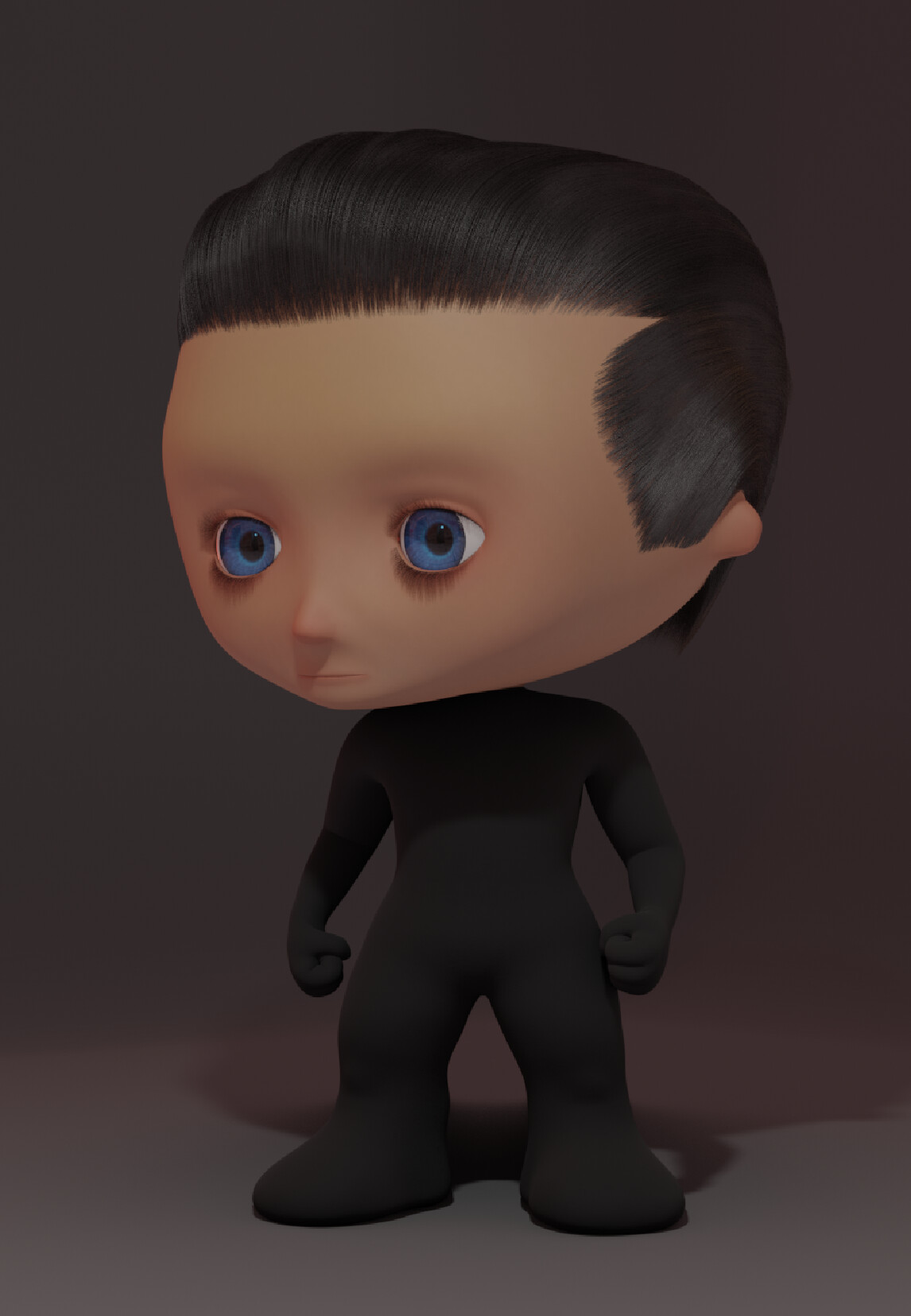 ArtStation - Mini Hair styles