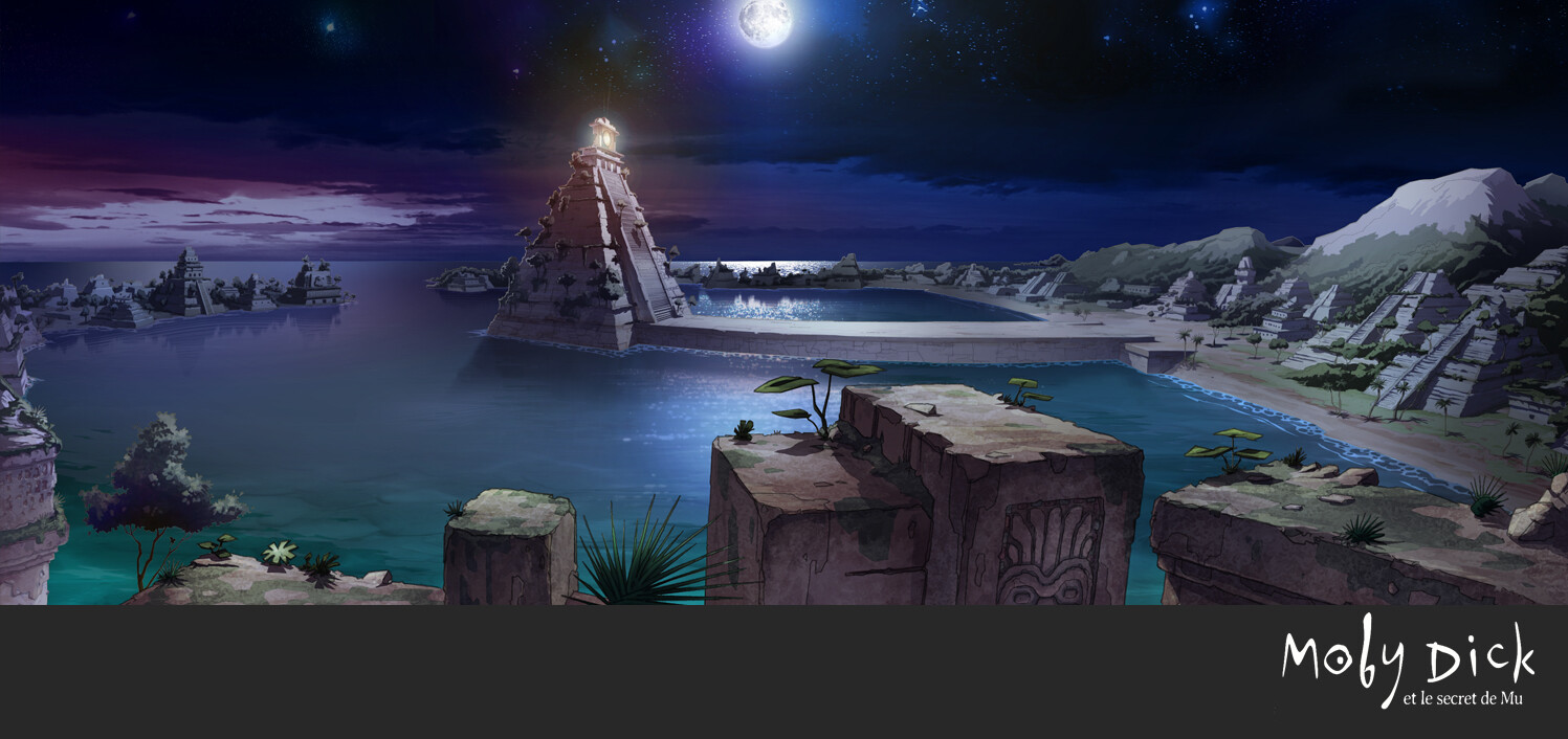 ArtStation - MOBY DICK ET LE SECRET DE MU