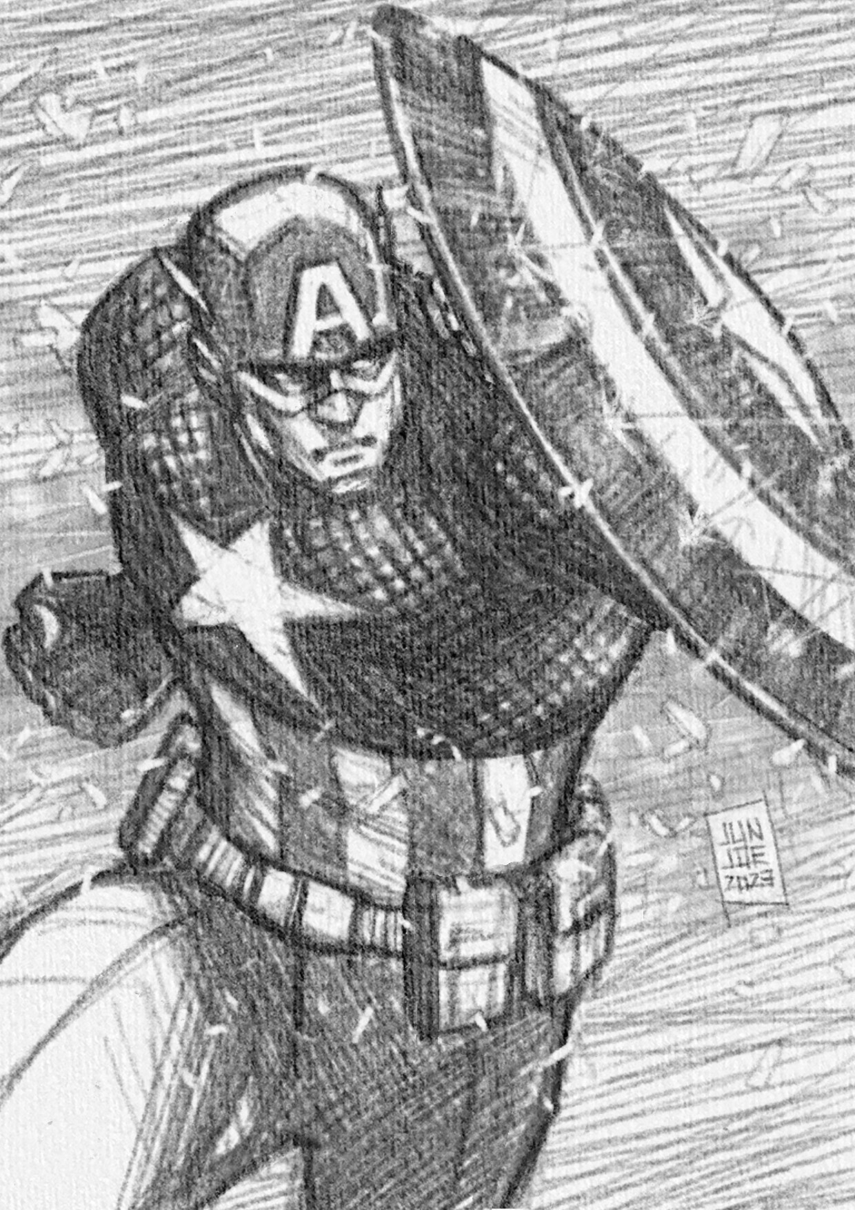ArtStation - THE STAR-SPANGLED MAN WITH A PLAN