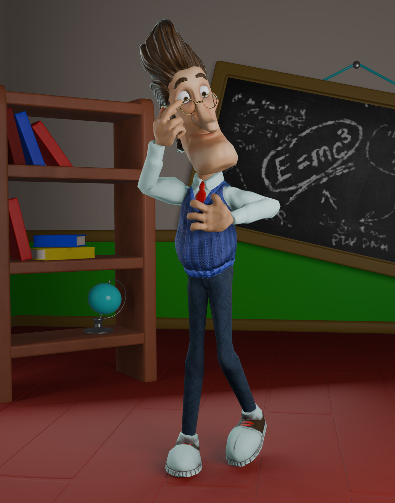 Ernst Schmidt - Shocked Teacher