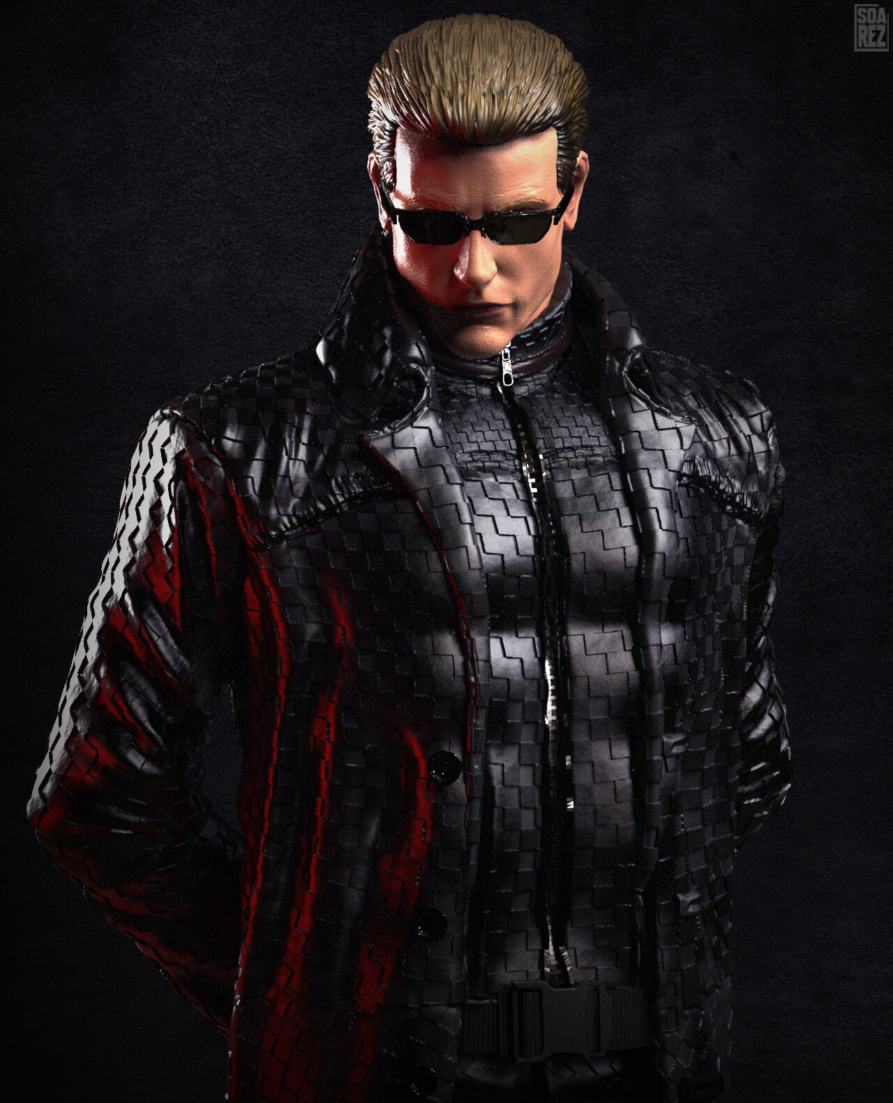 ArtStation - Albert Wesker - RESIDENT EVIL